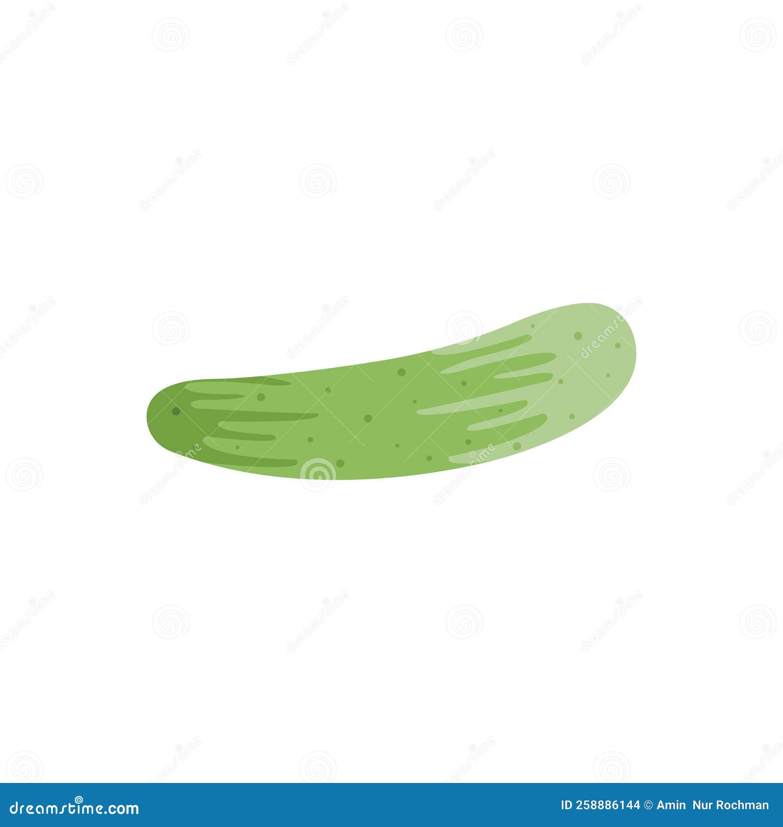 Cucumber Logo Vector Icon Simple Illustration Design Stock Vector ...