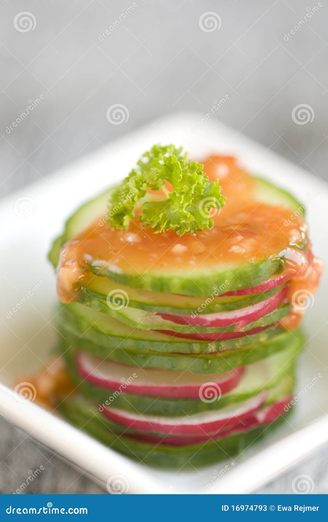Cucumber and Radish Starter Stock Image - Image of radish, vegetable ...