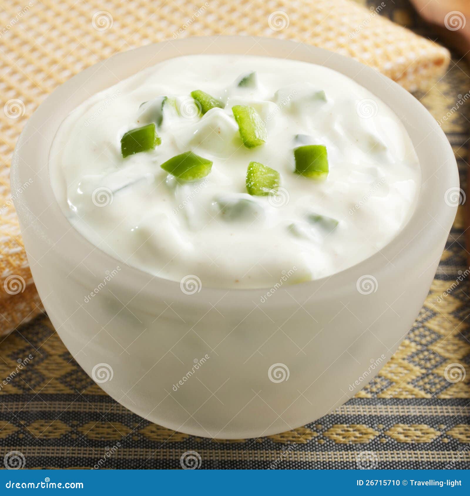 Cucumber Raita stock photo. Image of curry, food, yoghurt - 26715710