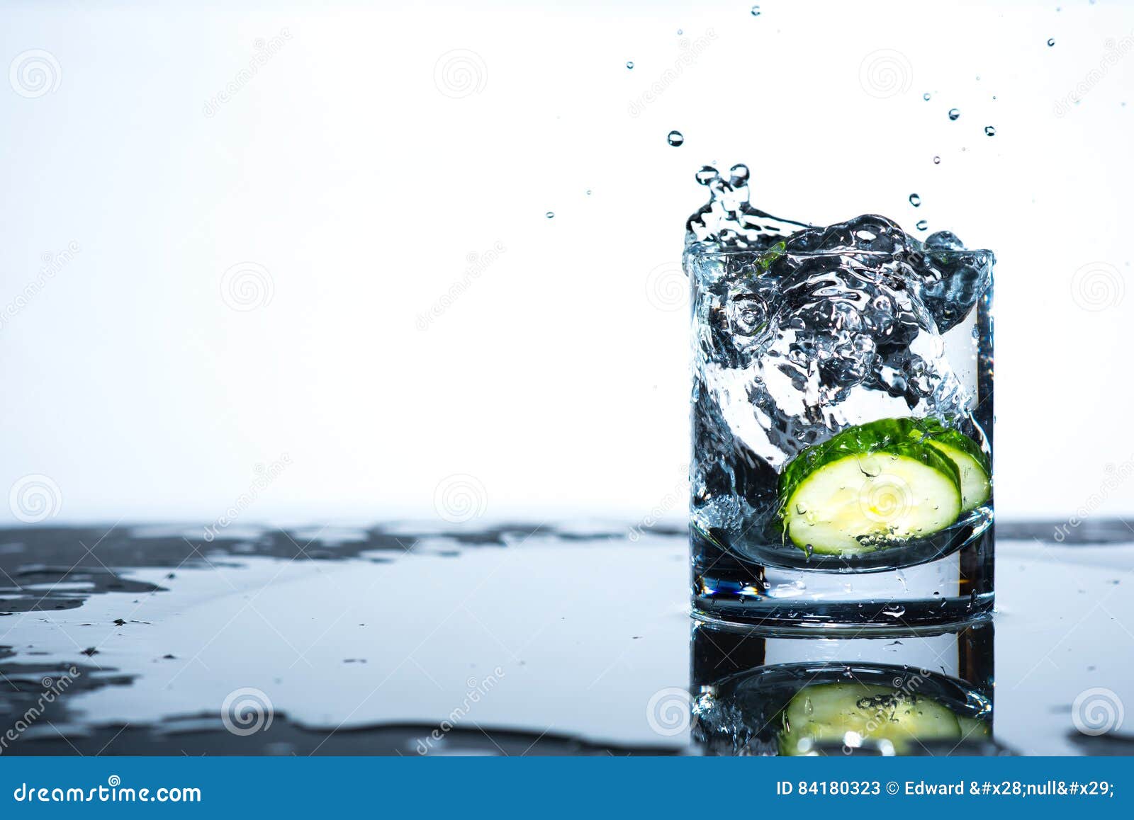 Cucumber Splash stock image. Image of background, cold - 84180323