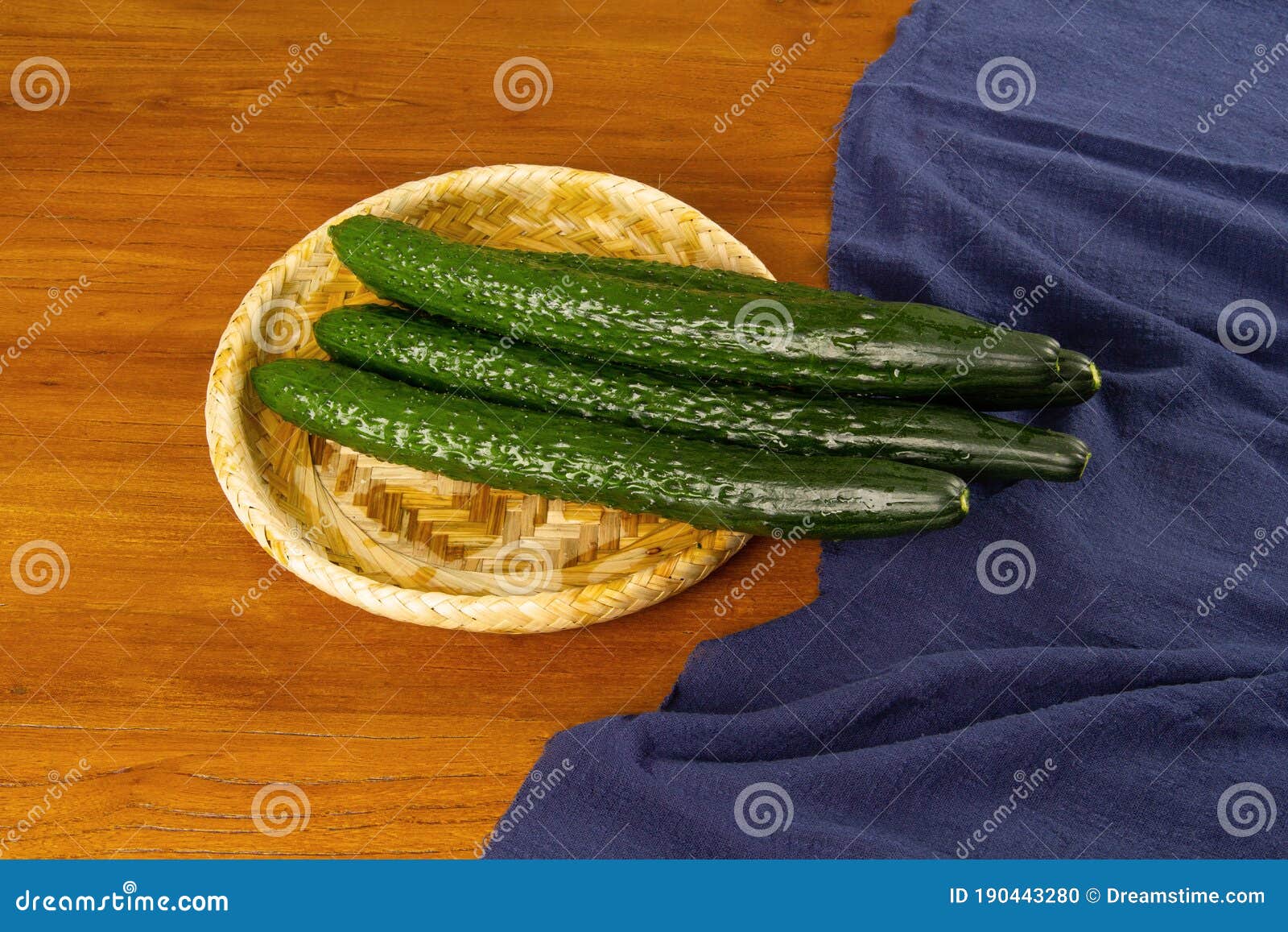 Cucumber on the table stock photo. Image of stir, ingredients - 190443280