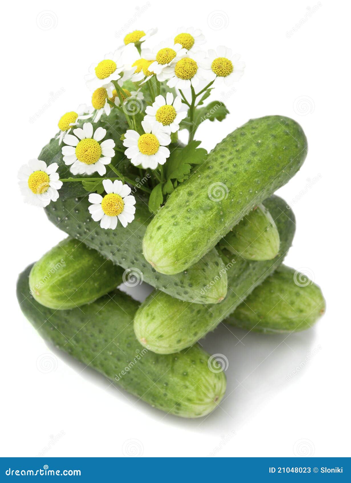 Cucumber tower stock image. Image of close, organic, food - 21048023