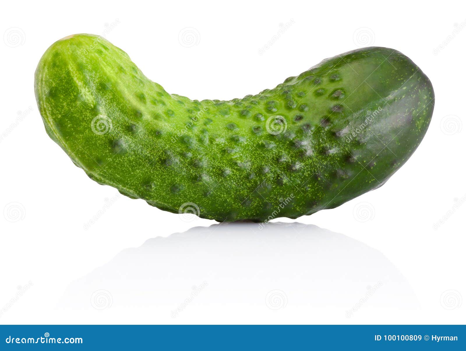 Cucumber Vegetable Isolated on White Background Stock Image - Image of ...