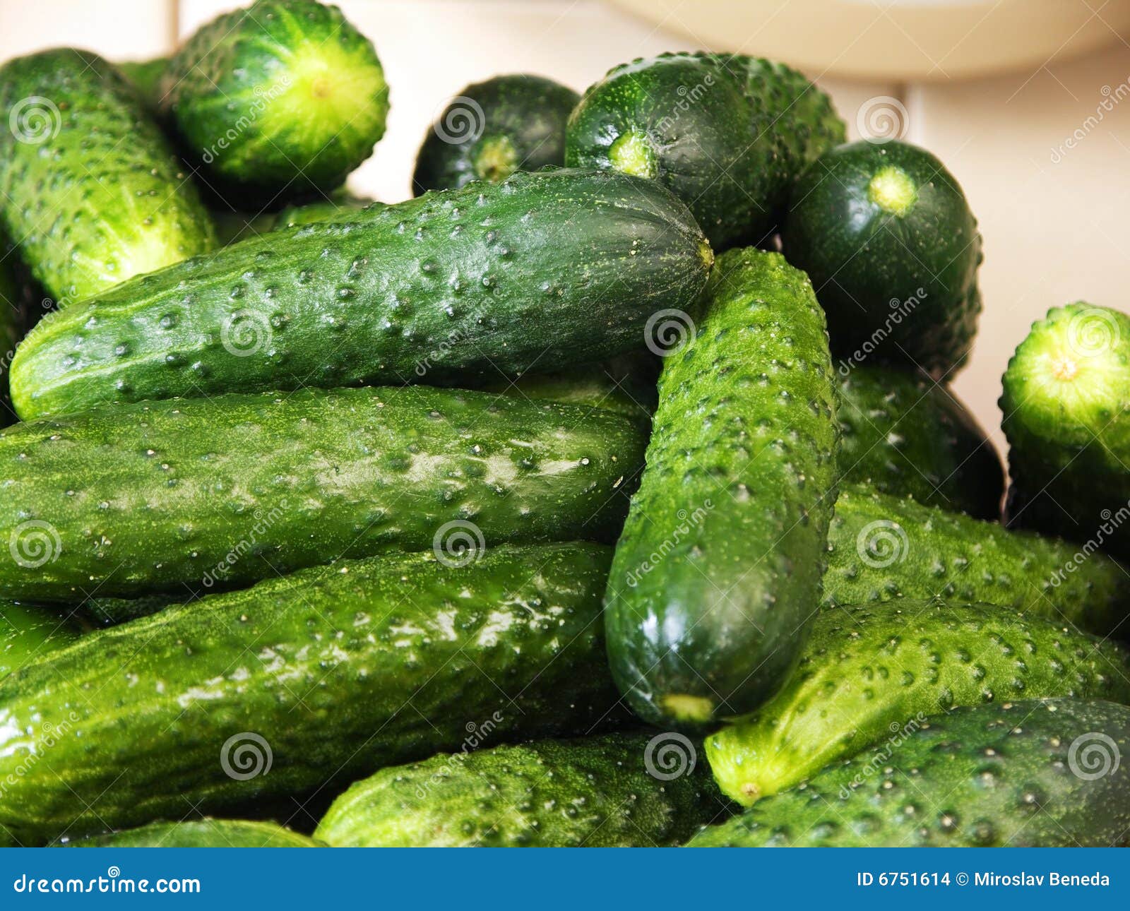 Cucumbers stock photo. Image of closeup, macro, natural - 6751614
