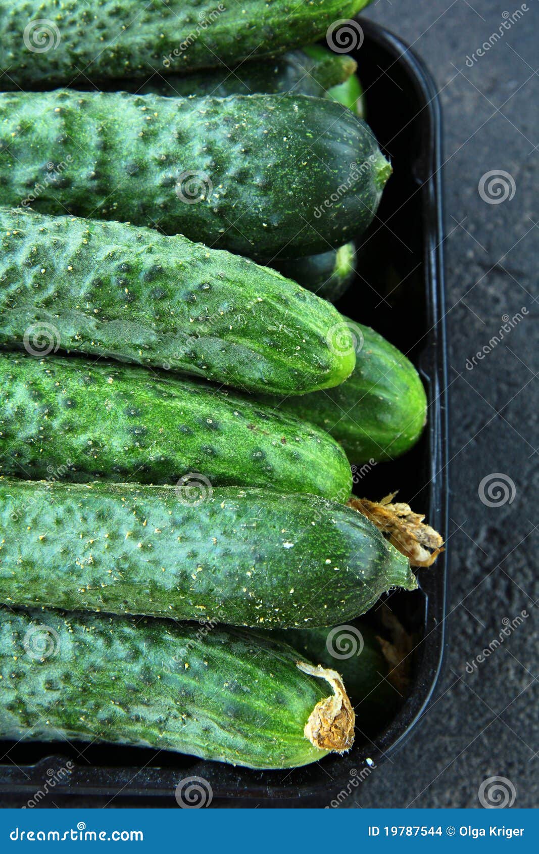 Cucumbers in a box stock photo. Image of healthy, group - 19787544