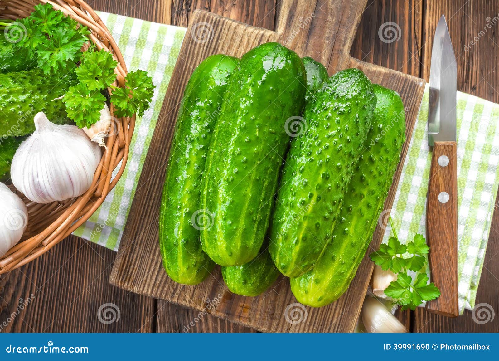 Cucumbers stock photo. Image of dark, agriculture, nutrient - 39991690