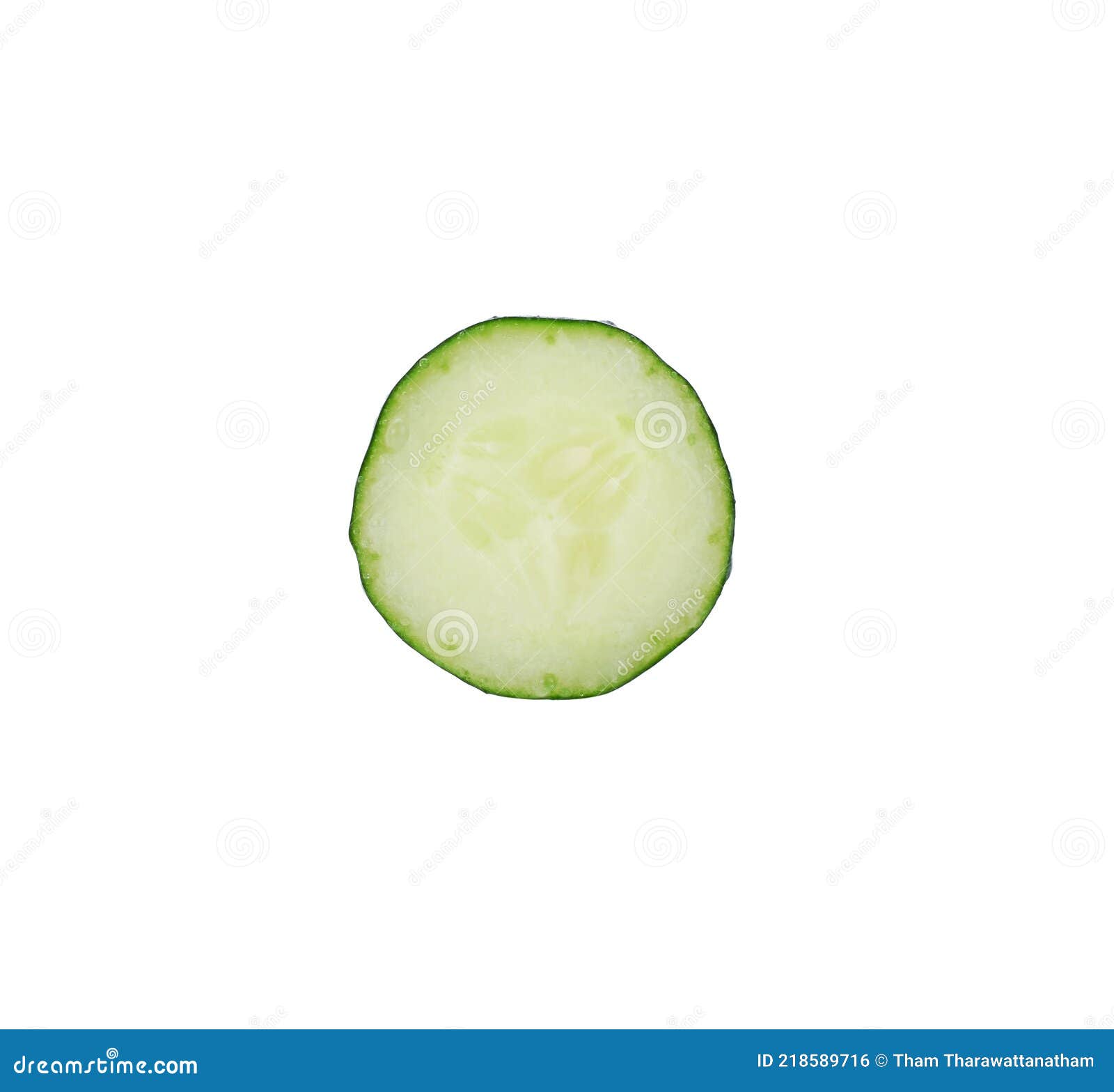 Cucumbers Top View Isolated on White Background Stock Photo - Image of ...