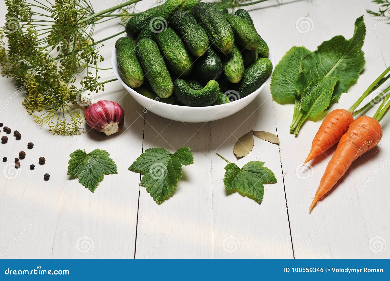 Vegetables from the Garden on the Table Stock Photo - Image of garlic ...