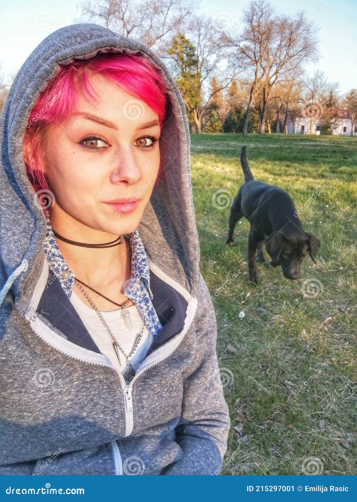 Cuddle buddy stock image. Image of lady, person, dress - 215297001