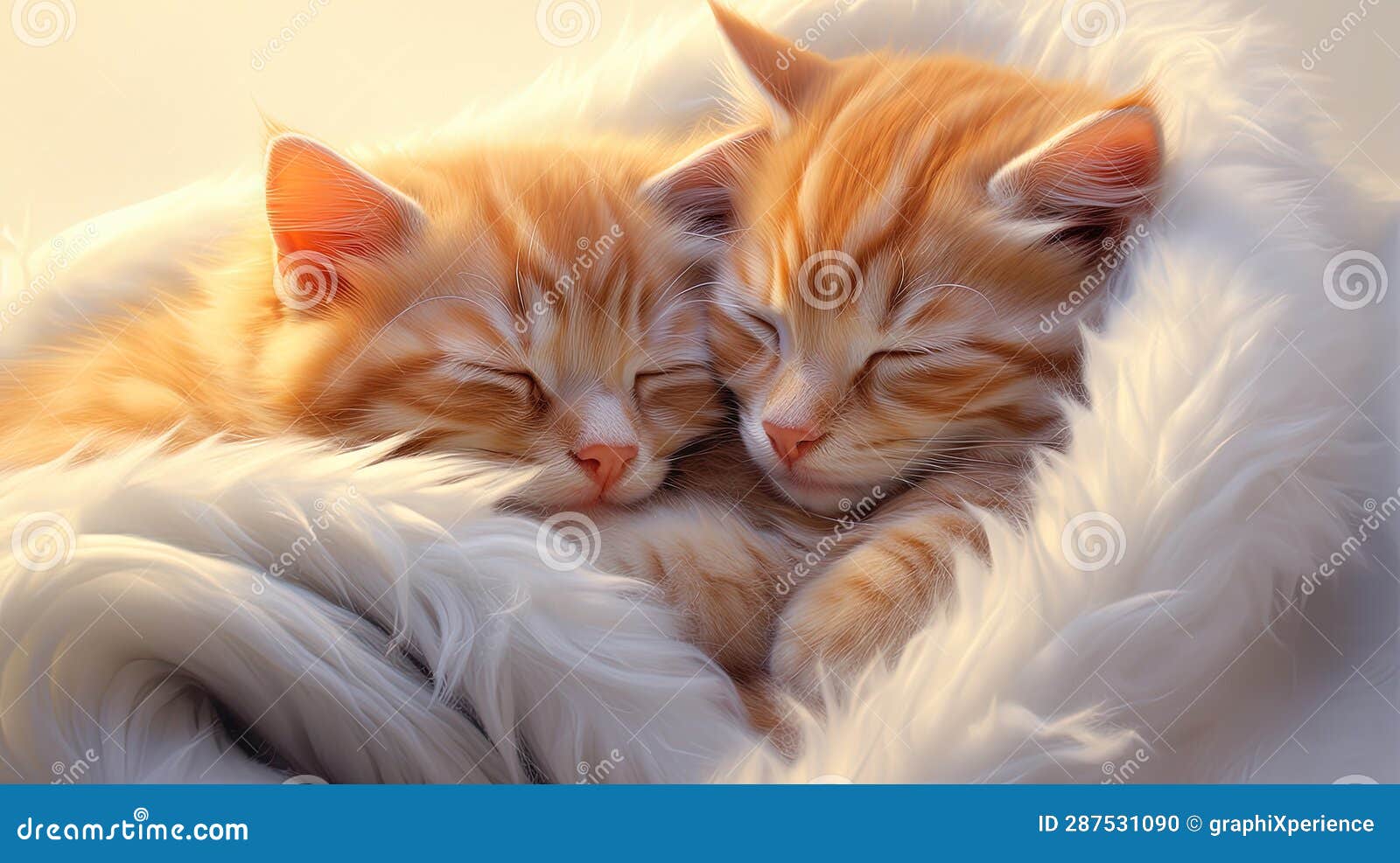 Cuddle Pile of Kittens stock illustration. Illustration of playful ...