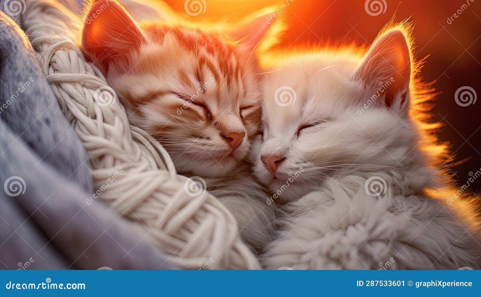 Cuddle Pile of Kittens stock illustration. Illustration of colorful ...