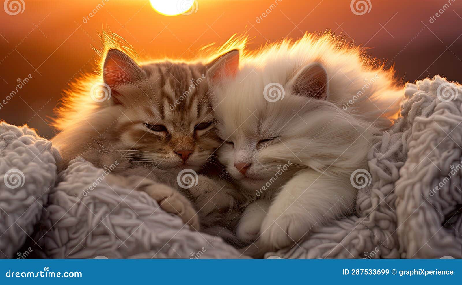 Cuddle Pile of Kittens stock illustration. Illustration of style ...