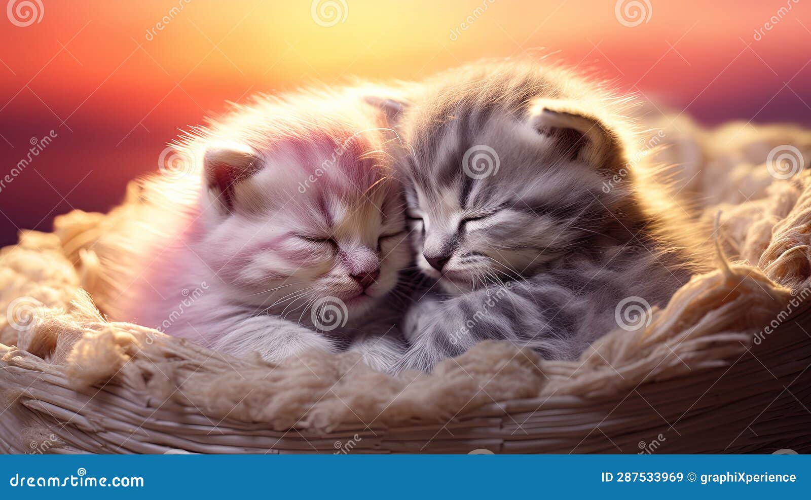 Cuddle Pile of Kittens stock illustration. Illustration of playful ...