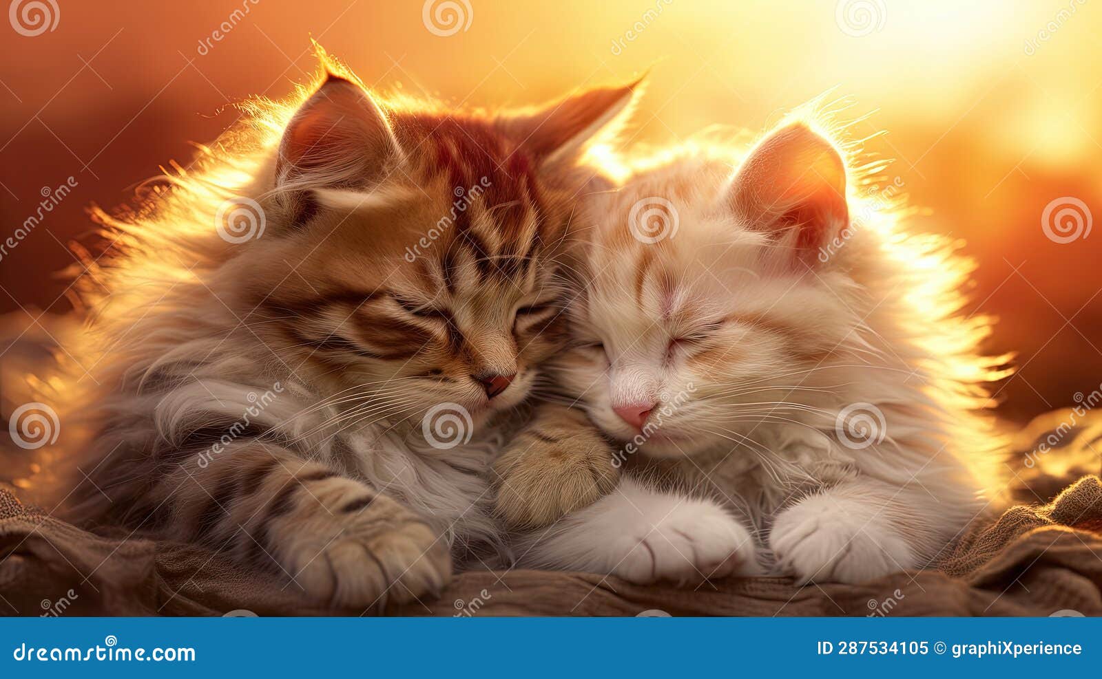 Cuddle Pile of Kittens stock illustration. Illustration of touch ...