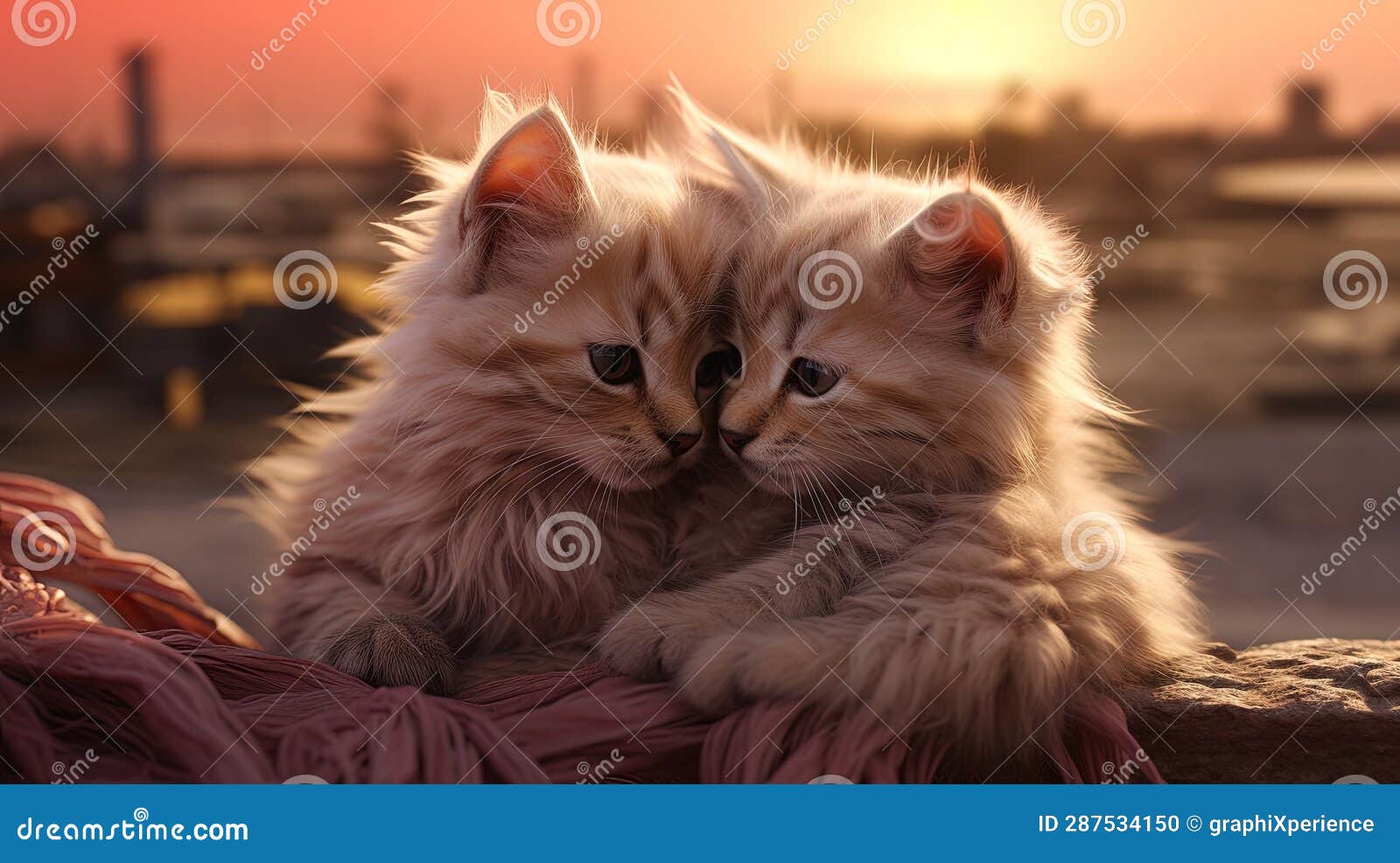 Cuddle Pile of Kittens stock illustration. Illustration of techniques ...