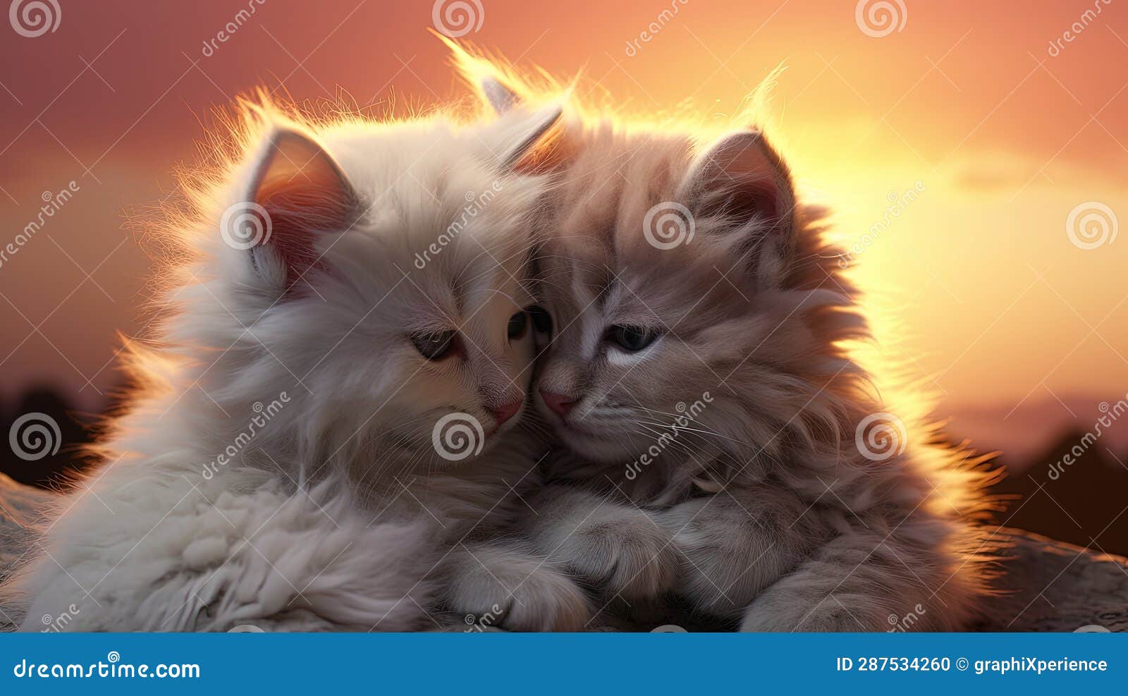 Cuddle Pile of Kittens stock illustration. Illustration of group ...