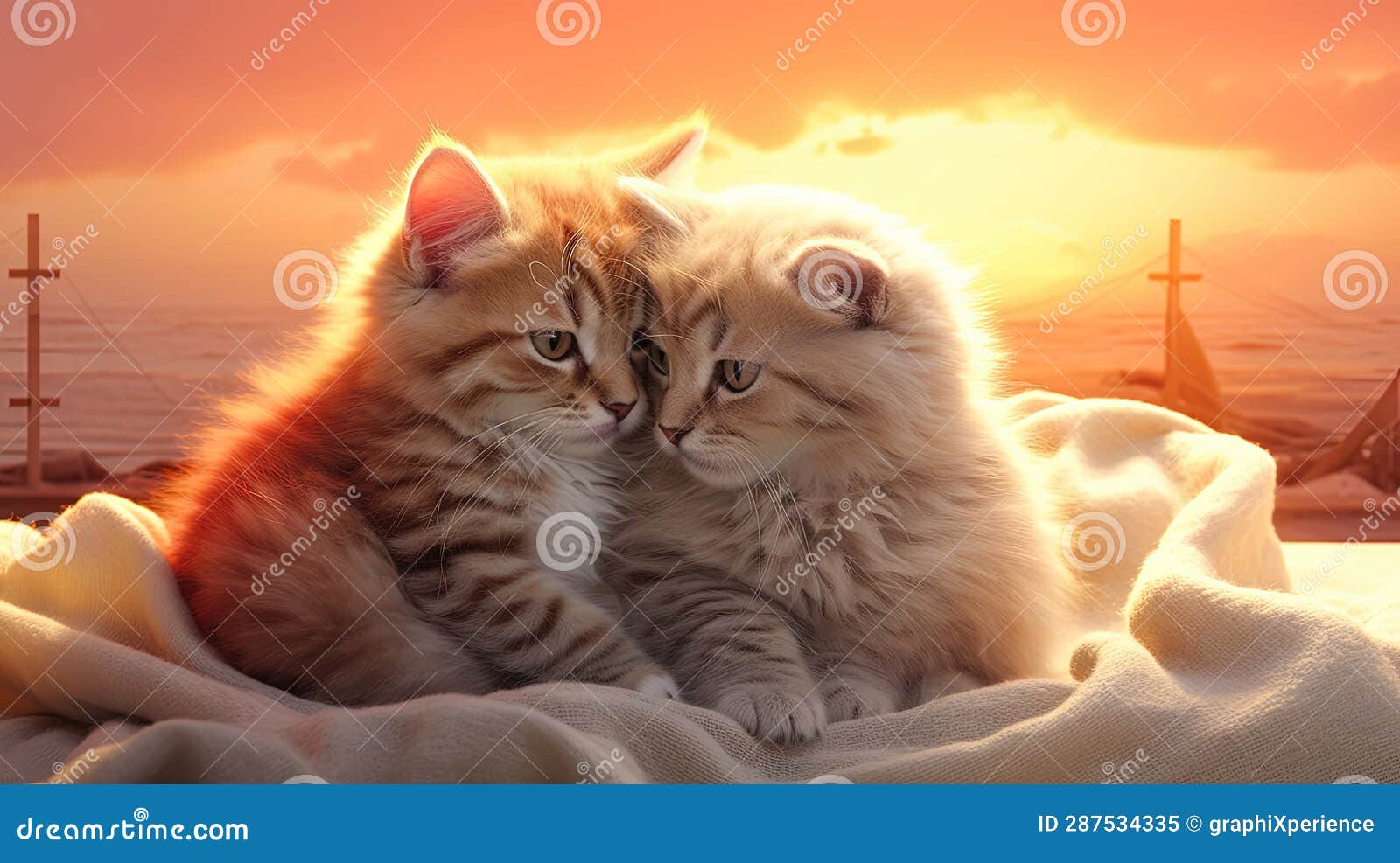 Cuddle Pile of Kittens stock illustration. Illustration of beautiful ...