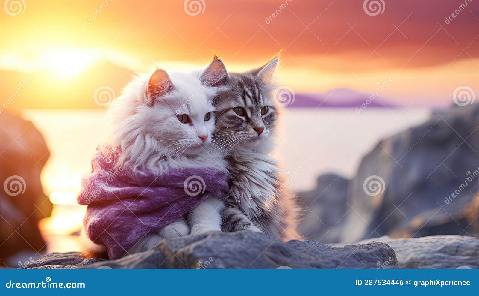 Cuddle Pile of Kittens stock illustration. Illustration of anim - 287534446