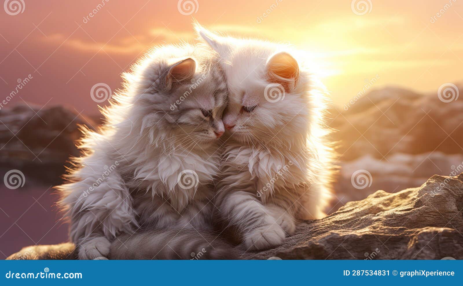 Cuddle Pile of Kittens stock illustration. Illustration of colorful ...