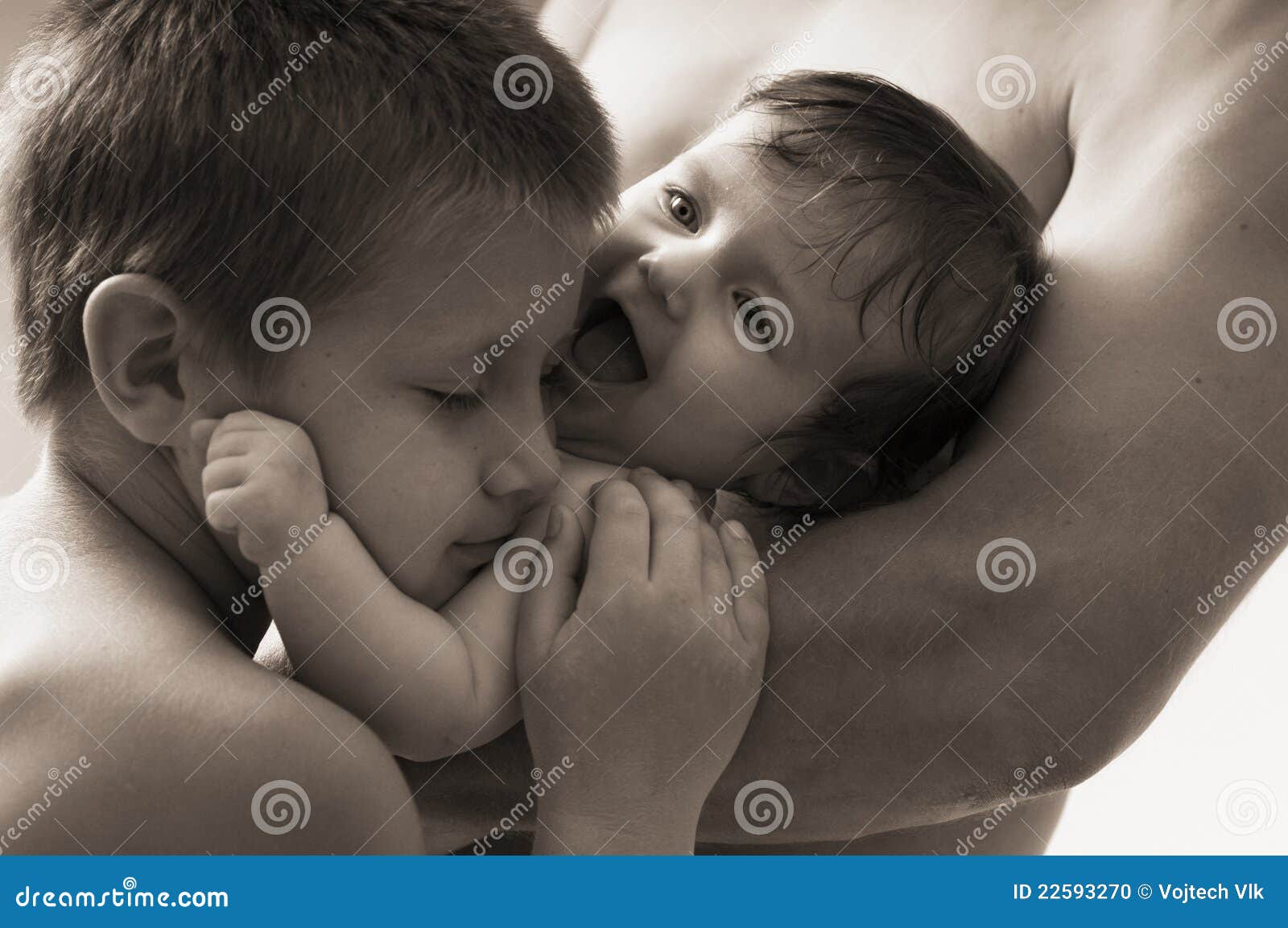 Cuddling stock photo. Image of humen, portrait, adorable - 22593270