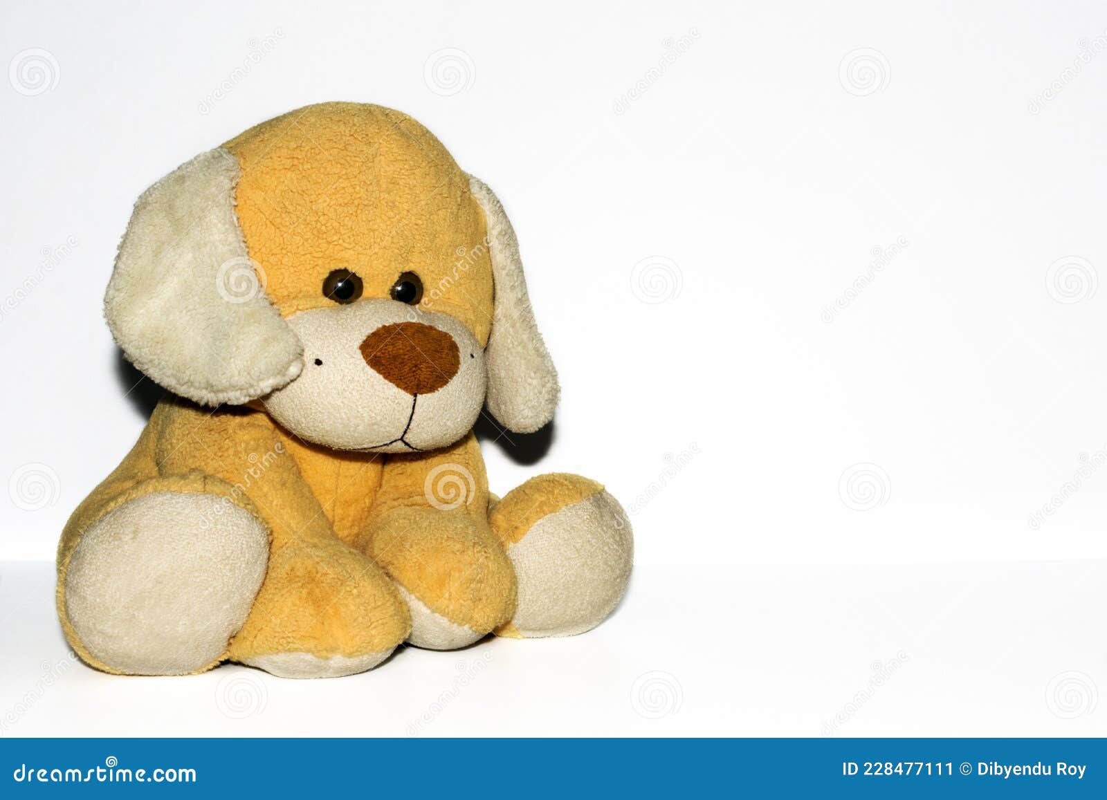 Cuddly soft toy puppy stock image. Image of childhood - 228477111