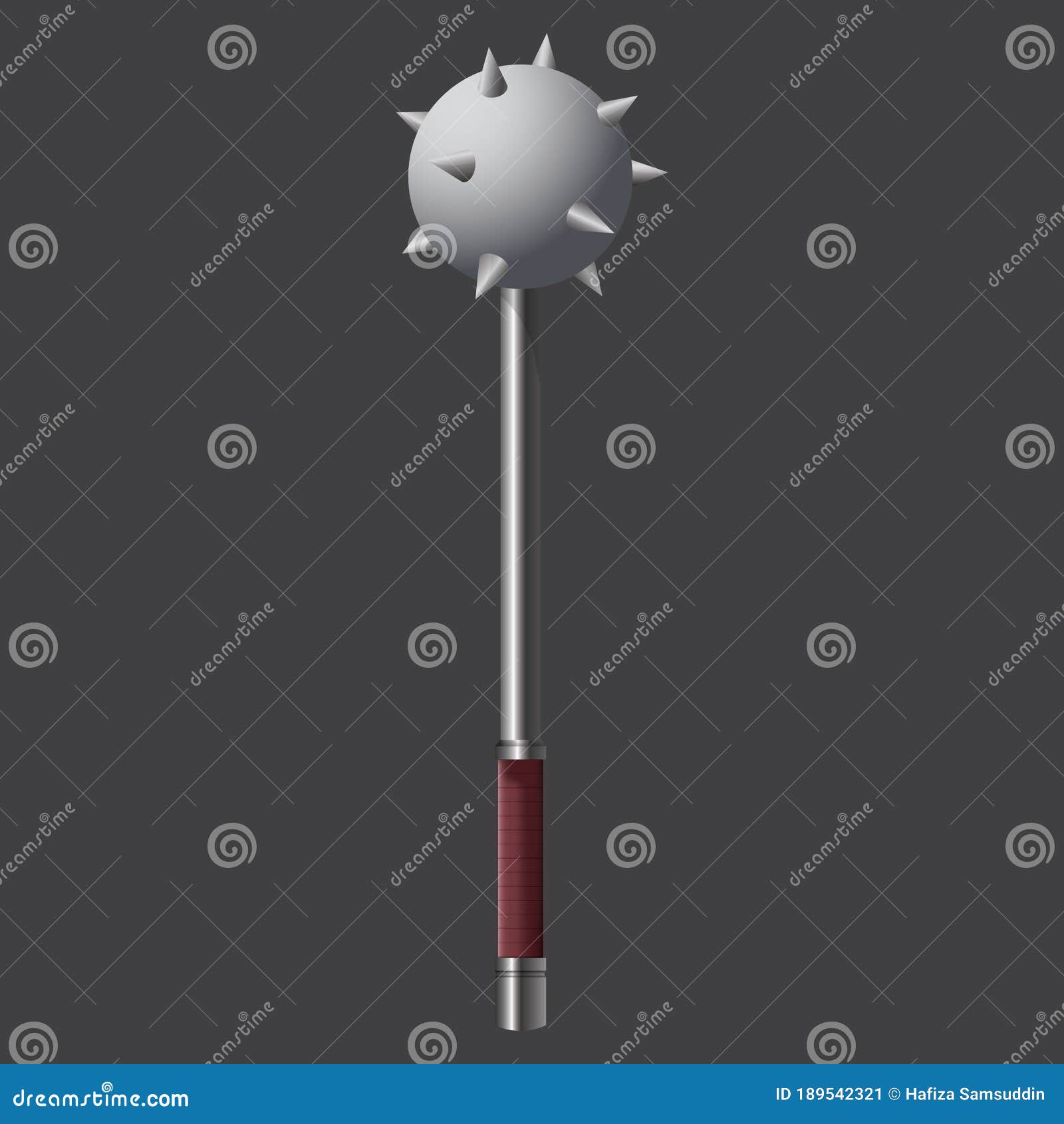 Cudgel. Vector Illustration Decorative Design Stock Vector ...