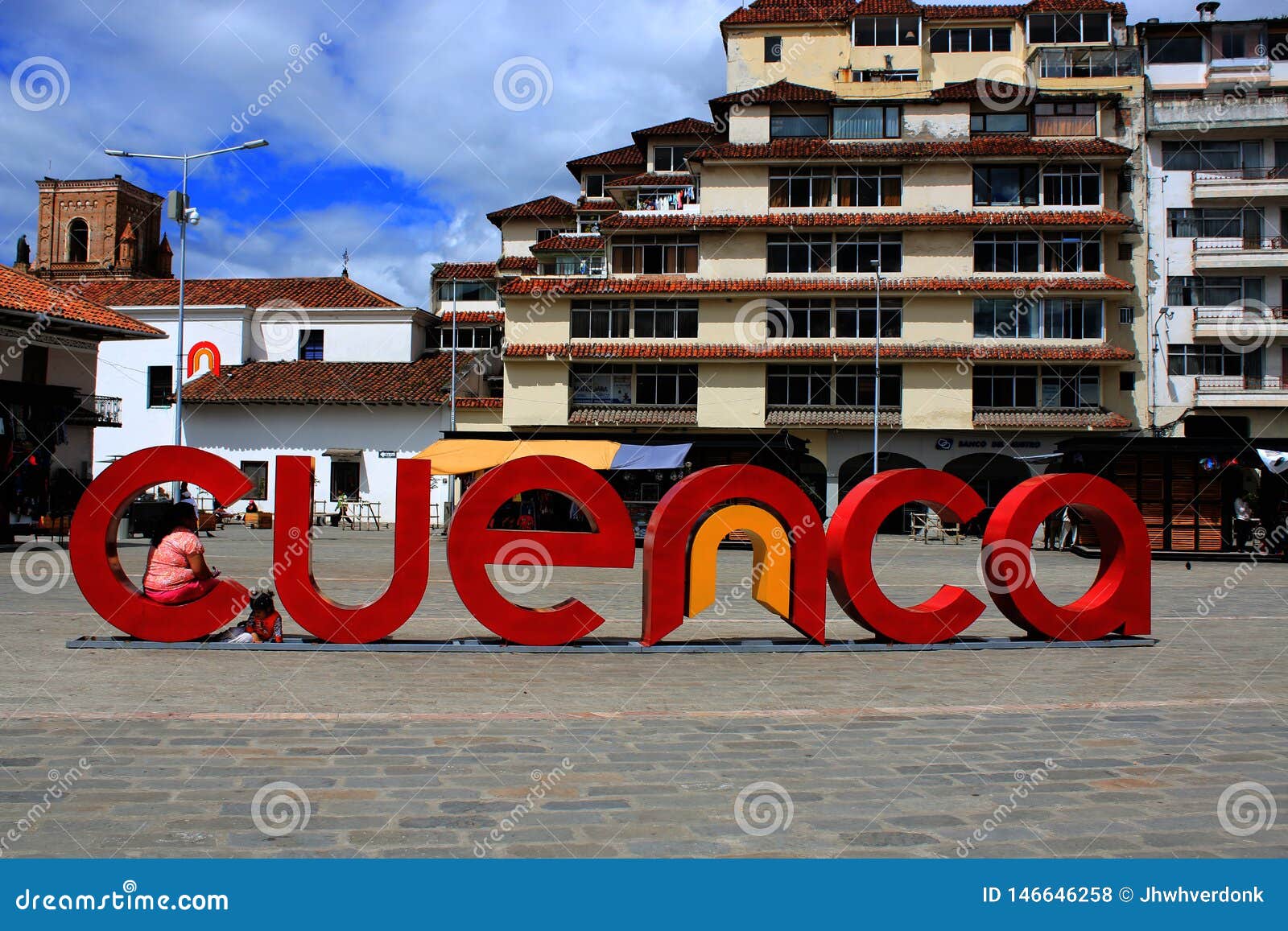 Cuenca - Ecuador 2-5-2019, Written in Letters Andat the Main Plaza ...