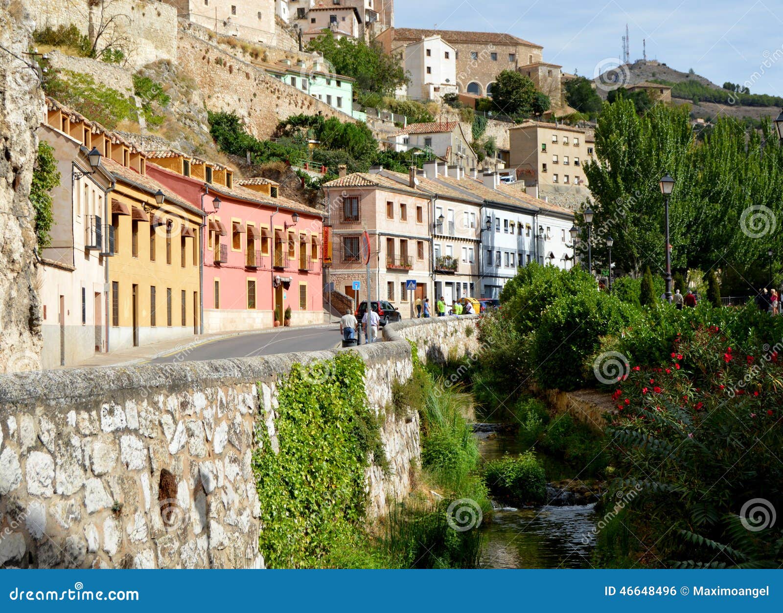 Cuenca stock photo. Image of unique, wood, gorges, hanging - 46648496