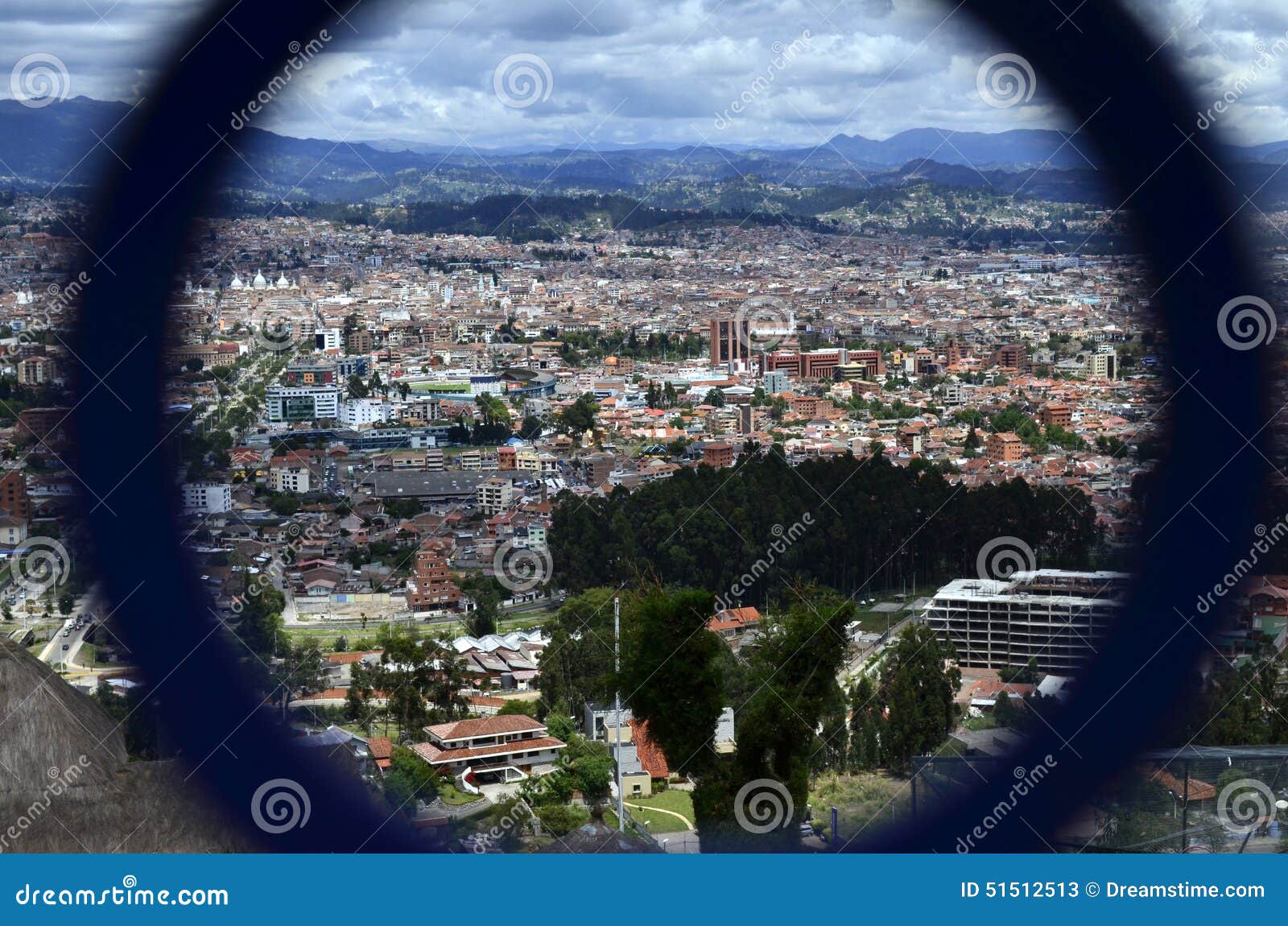Cuenca stock image. Image of mountains, trees, ecuador - 51512513