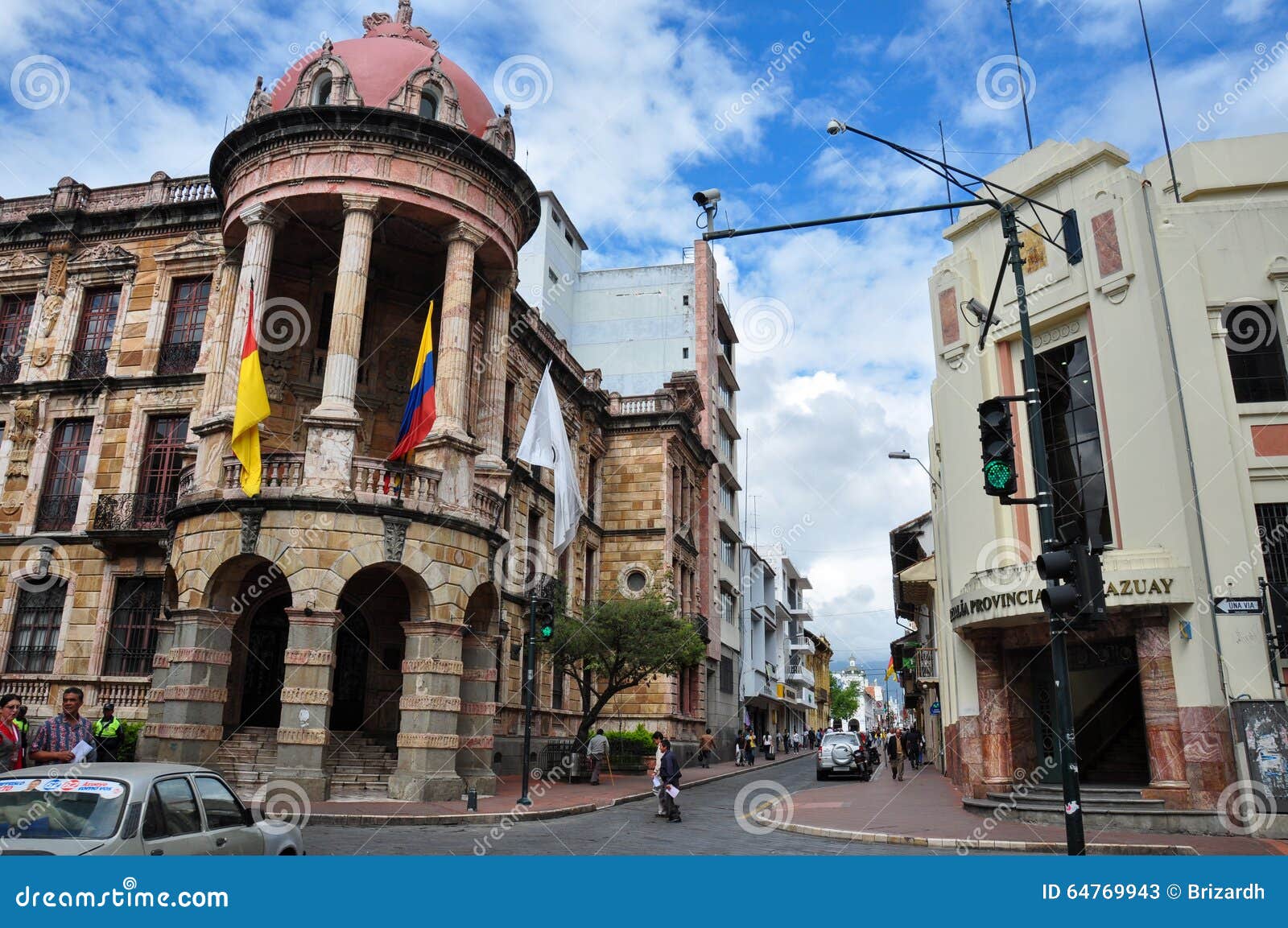 Cuenca Old Buildings, Cuenca, Ecuador Editorial Stock Photo - Image of ...