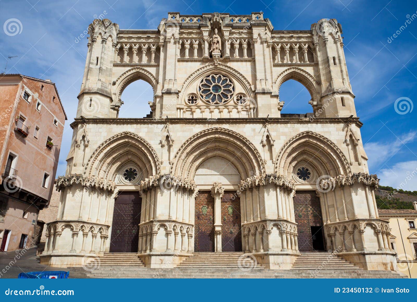 Cuenca s Cathedral stock photo. Image of ancient, spanish - 23450132