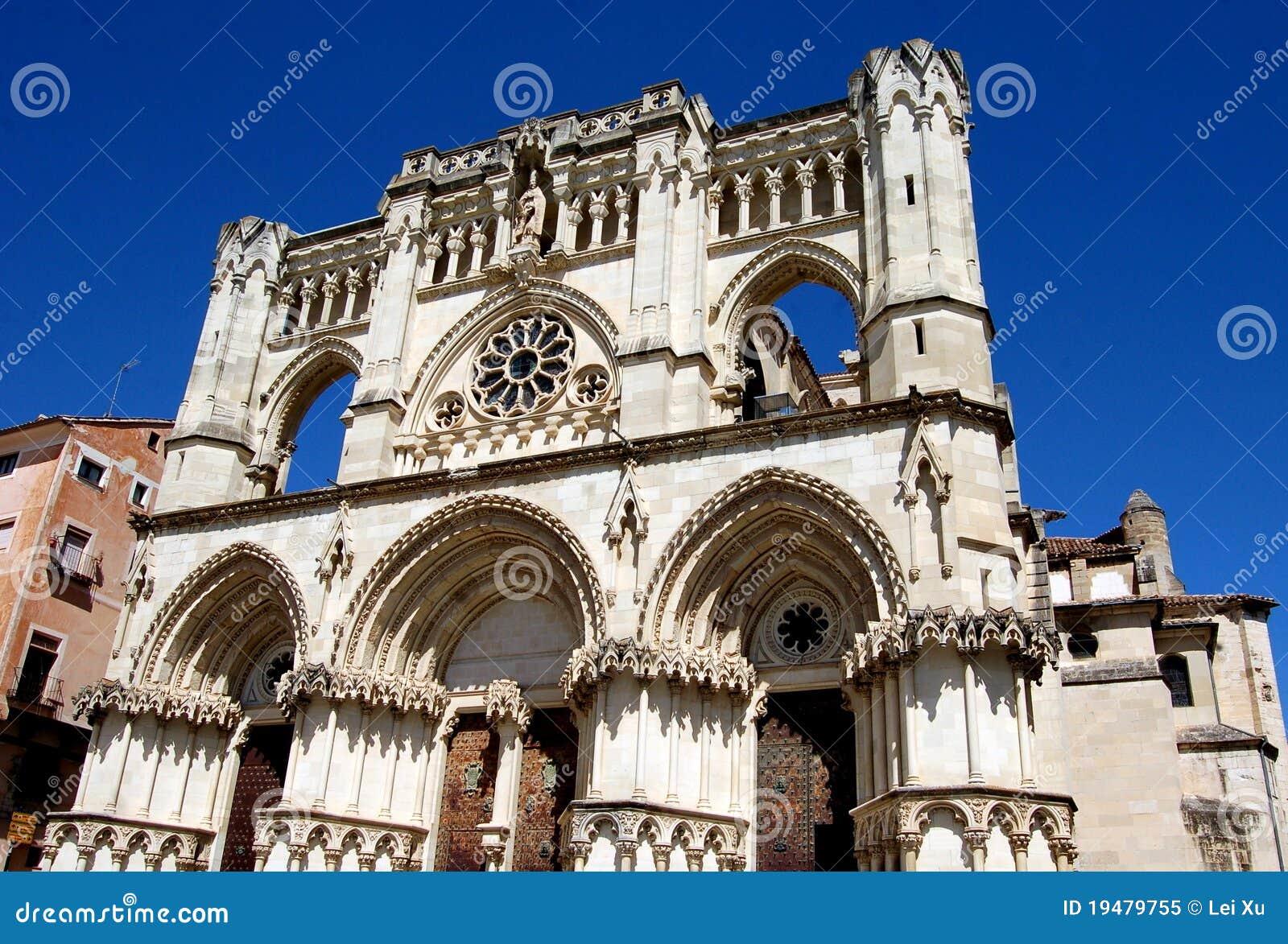 Cuenca, Spagna: Tredicesimi Cattedrale Di Secolo Immagine Stock ...