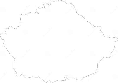 Cuenca Spain outline map stock illustration. Illustration of shape ...