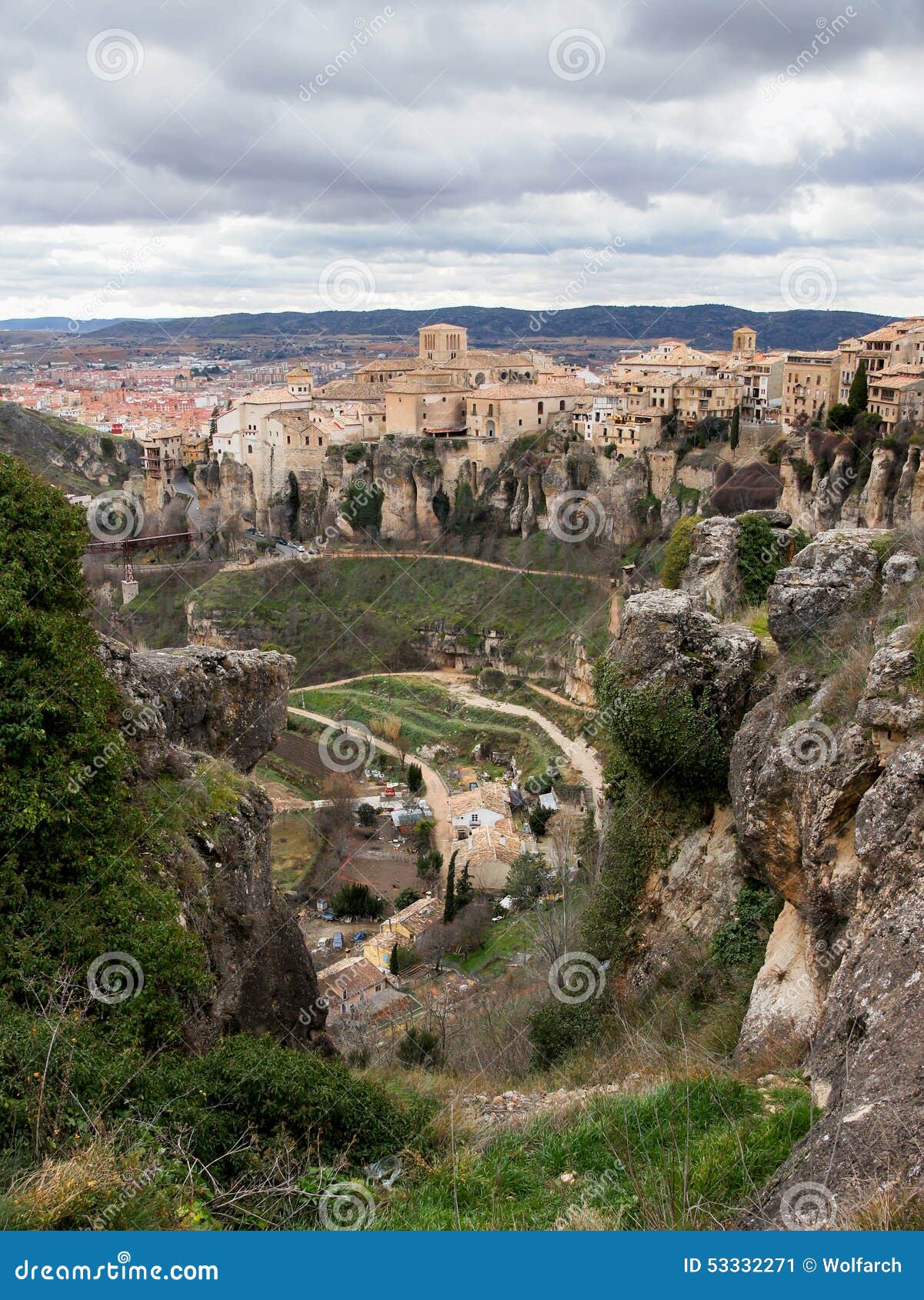 Cuenca, Spanien stockbild. Bild von spanien, stadt, tourismus - 53332271