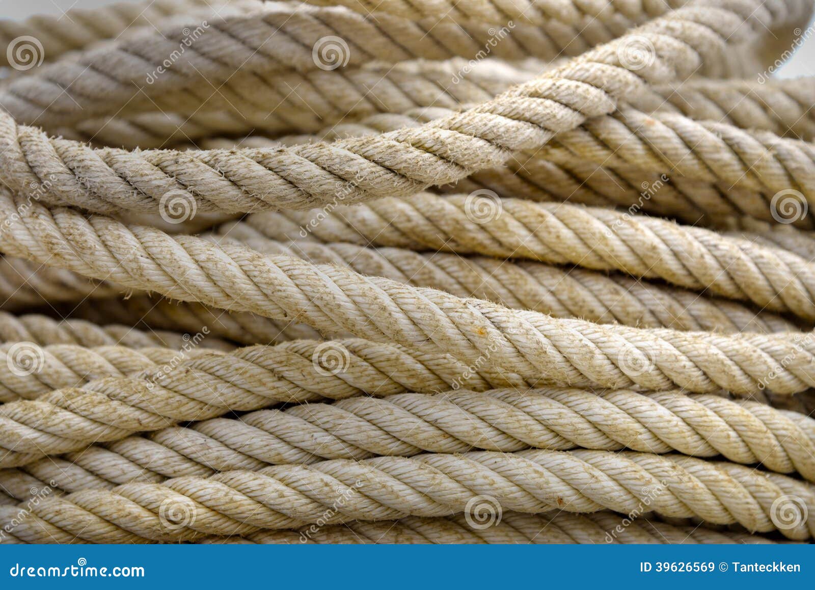 Cuerda de barco imagen de archivo. Imagen de azul, seguridad - 39626569