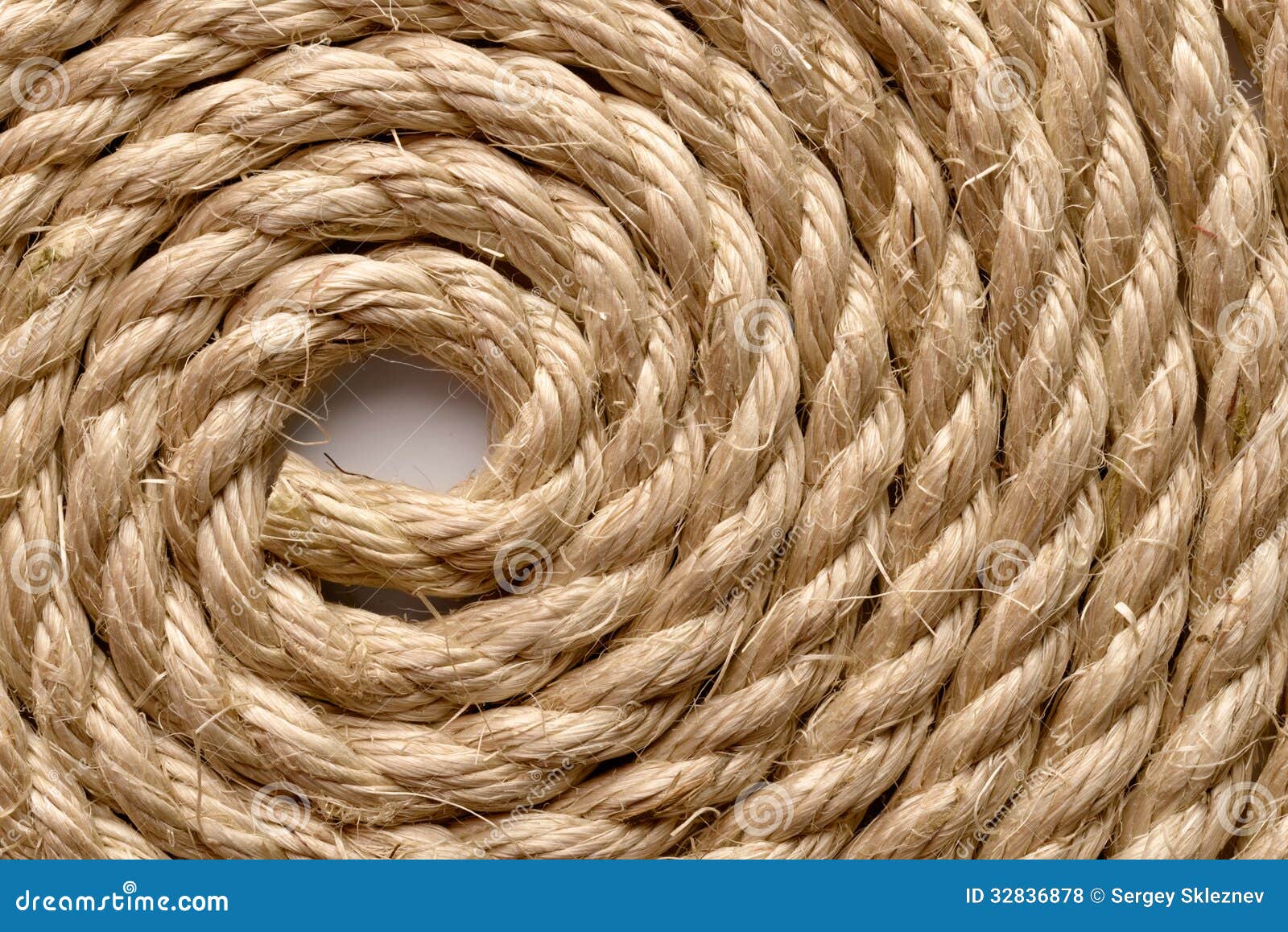 Cuerda del sisal foto de archivo. Imagen de fibra, torcido - 32836878