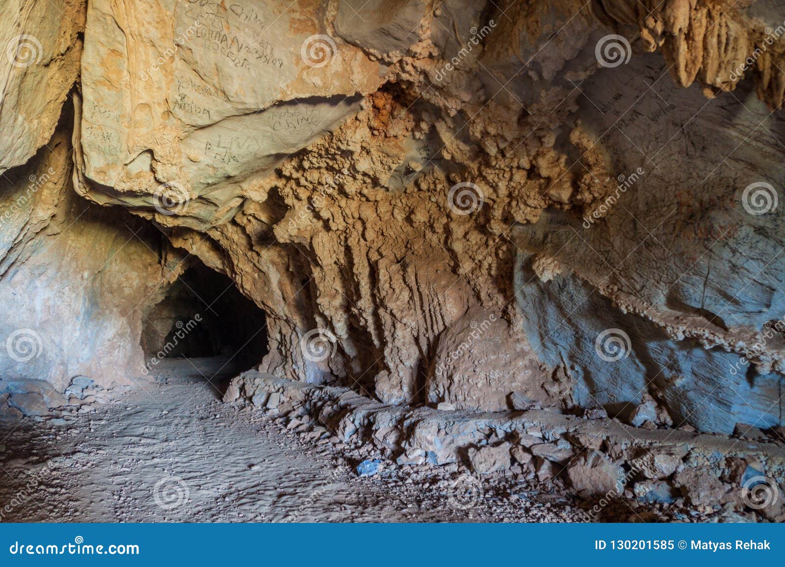 Cueva De La Vaca Cave Near Vinales, Cub Stock Image - Image of ...