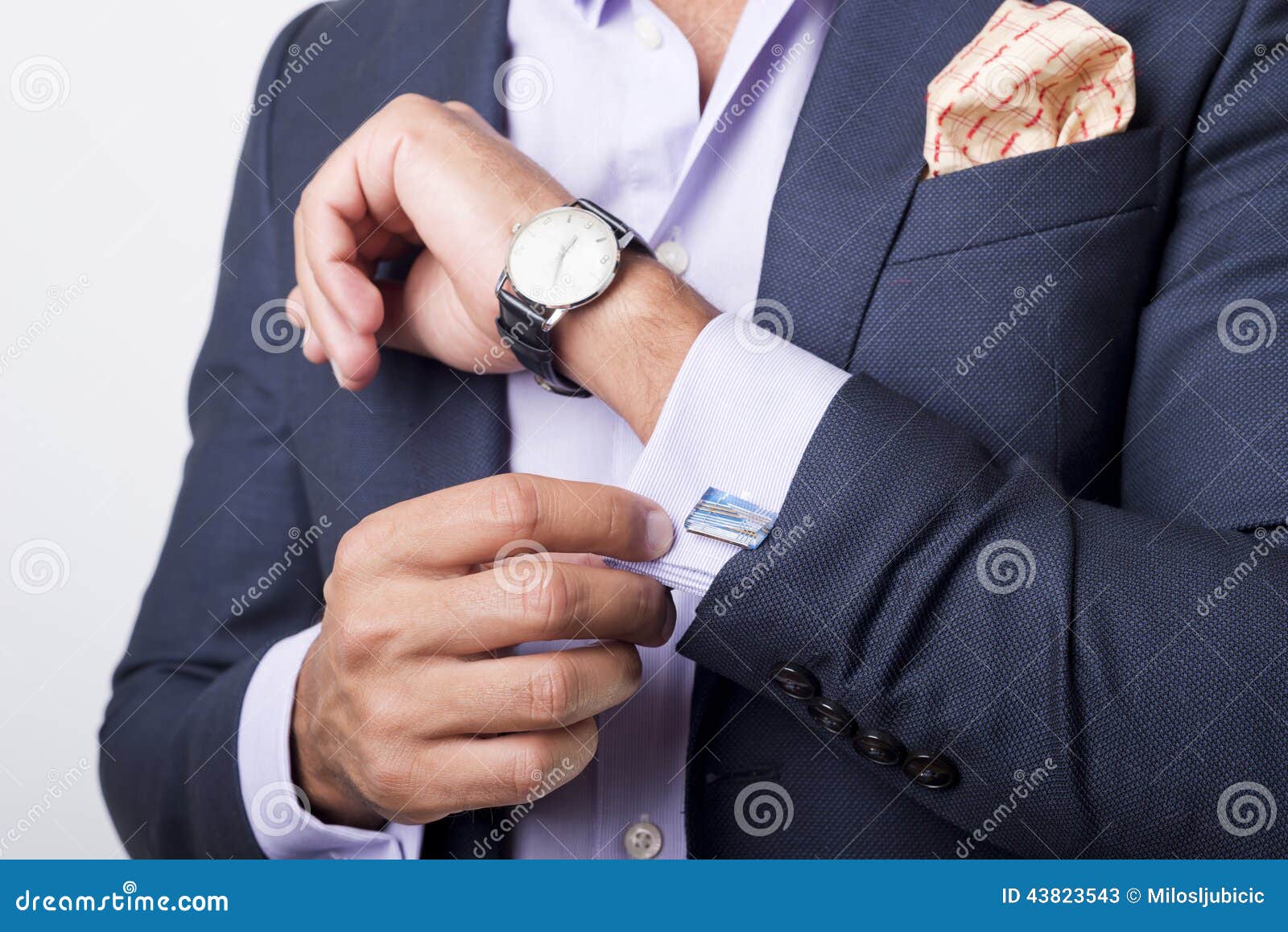 Cuffs stock image. Image of formal, closeup, dress, cufflink - 43823543