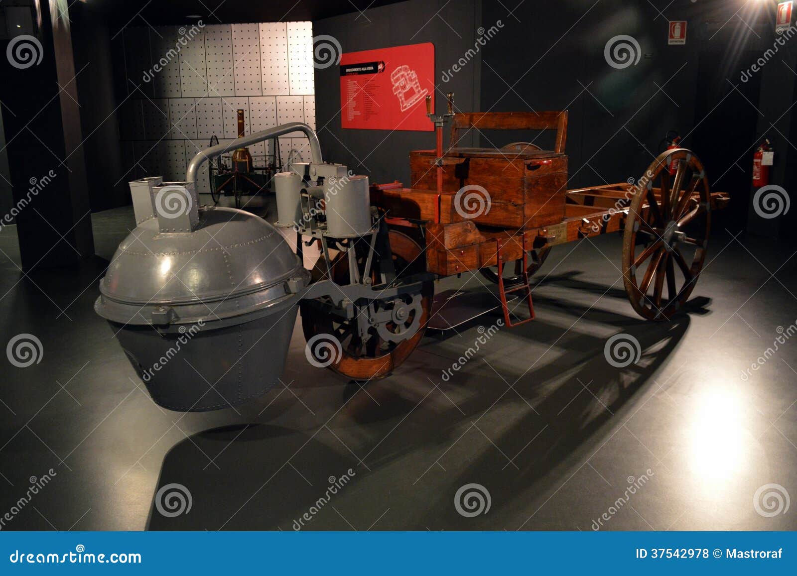 Cugnot steamy cart editorial stock photo. Image of italia - 37542978