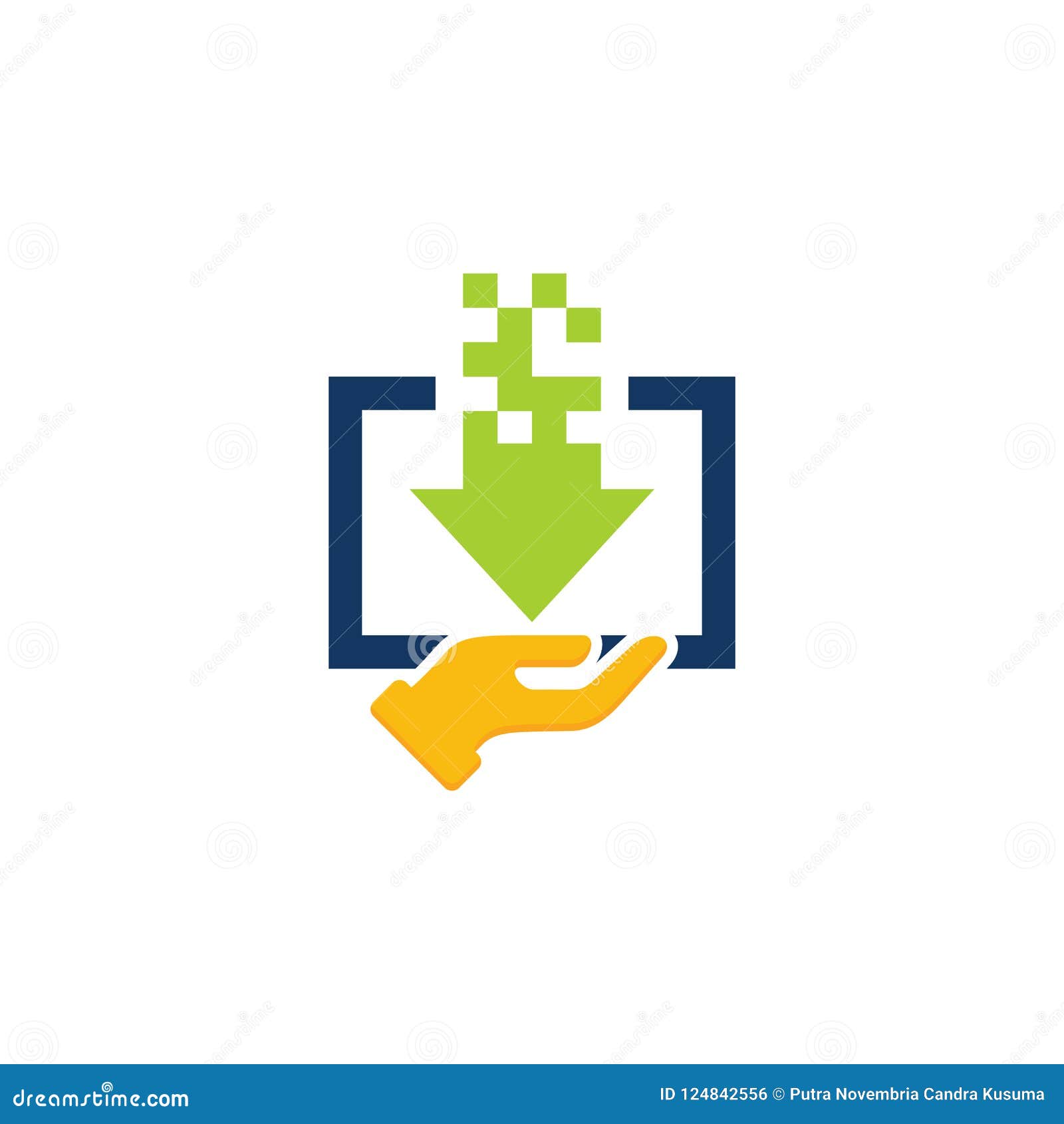 Cuidado Logo Icon Design De La Transferencia Directa Ilustración del ...