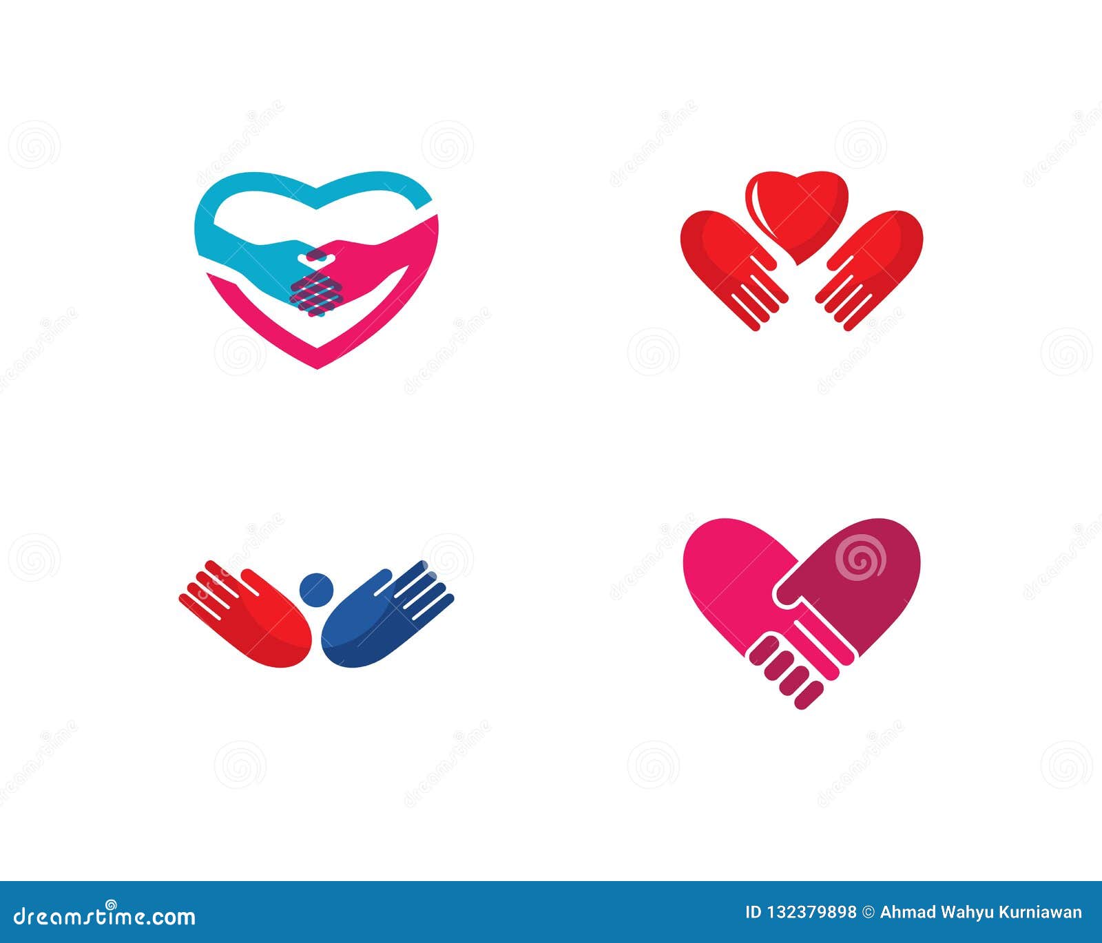 Cuidado Logo Template De La Mano Ilustración del Vector - Ilustración ...