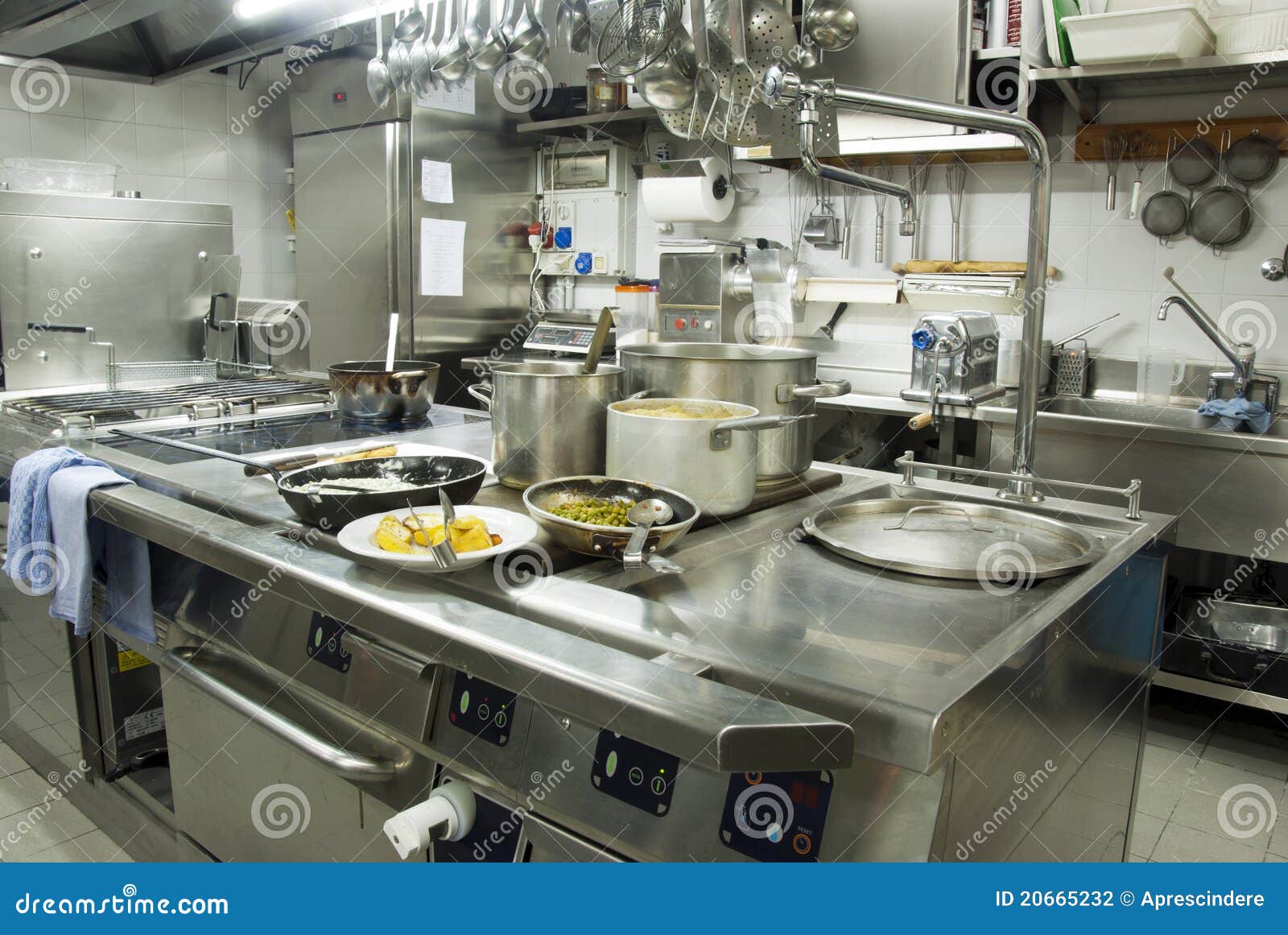 Cuisine De Restaurant Photographie stock - Image: 20665232