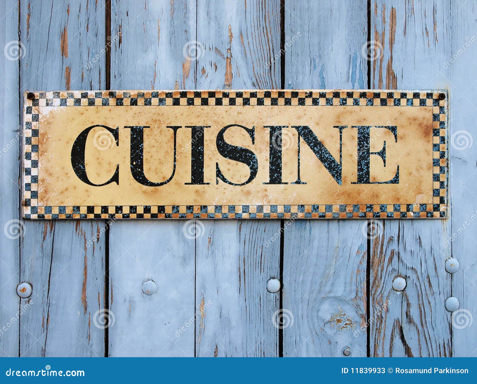 Cuisine sign stock image. Image of eatery, shop, peeling - 11839933