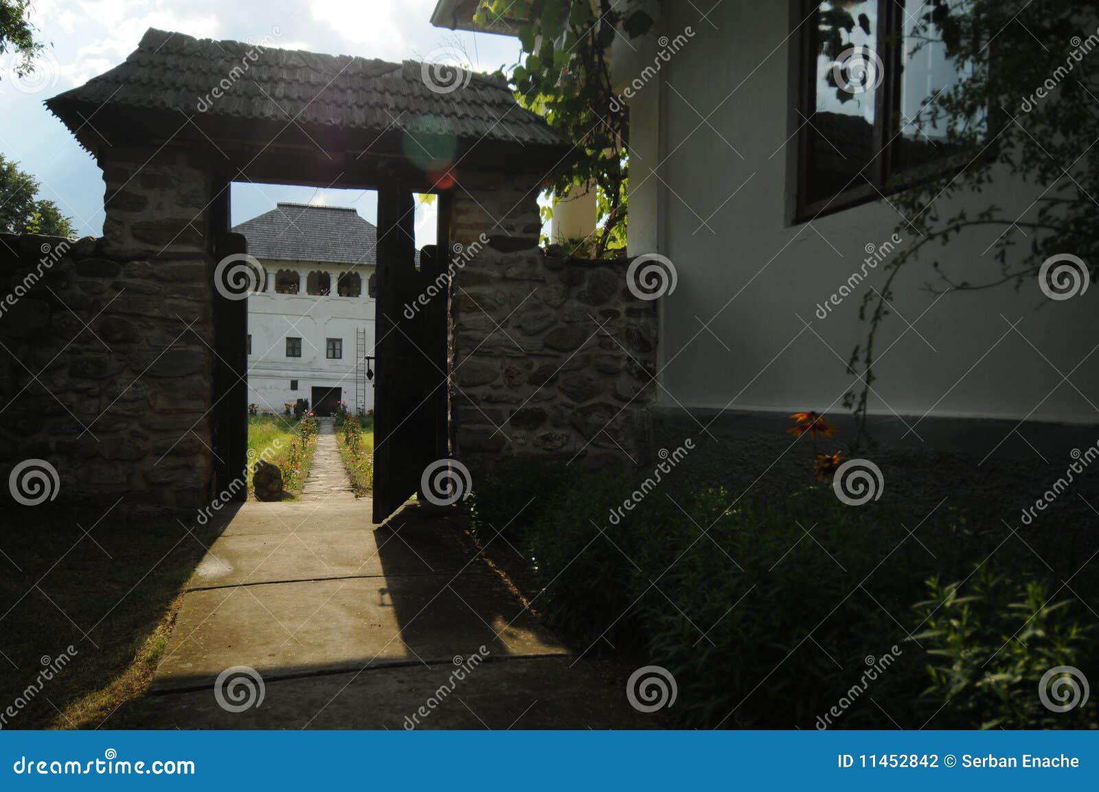 Cula Maldaresti stock photo. Image of grounds, fortified - 11452842