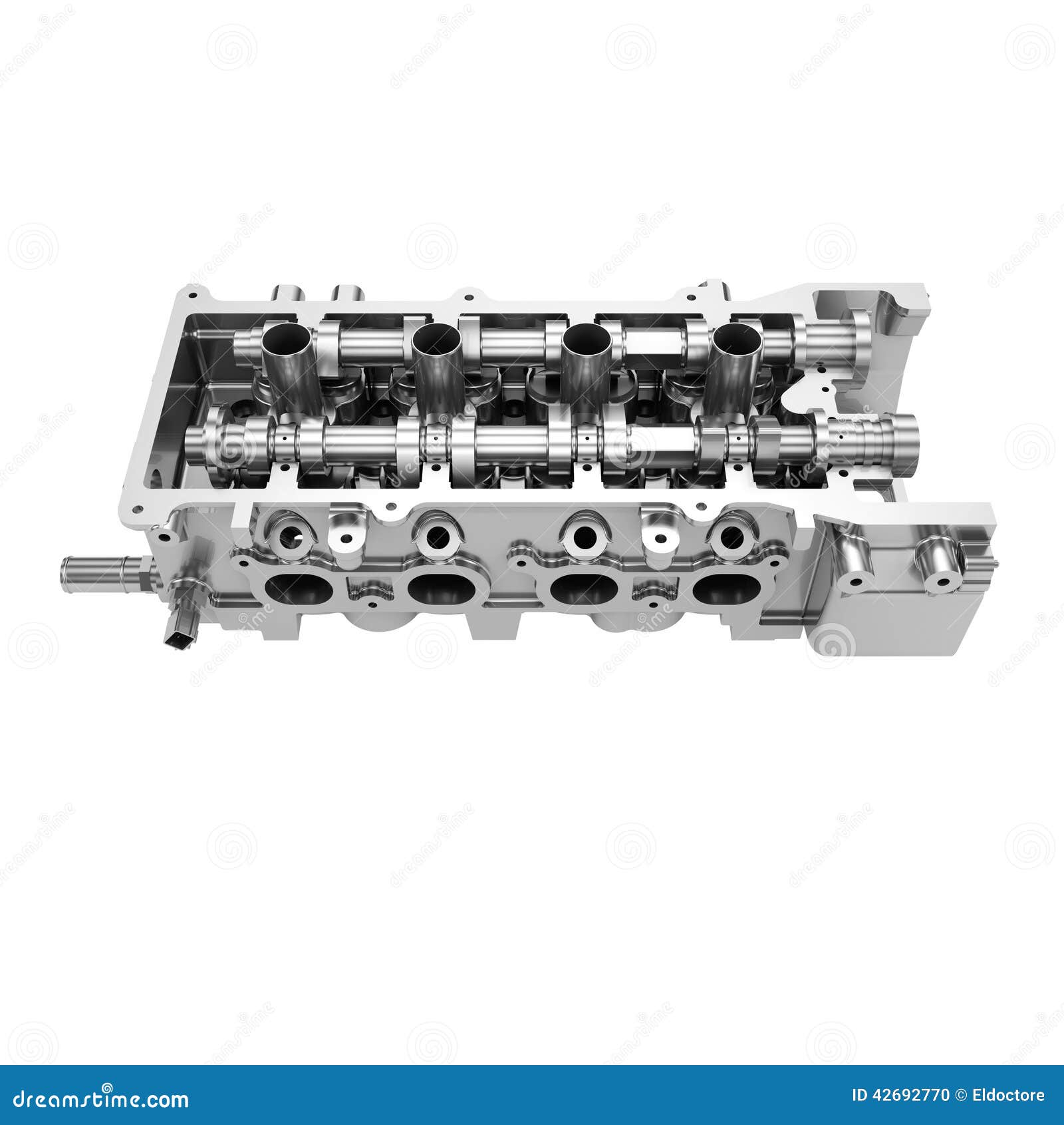 Culata Del Motor De Coche Aislada Stock de ilustración - Ilustración de ...