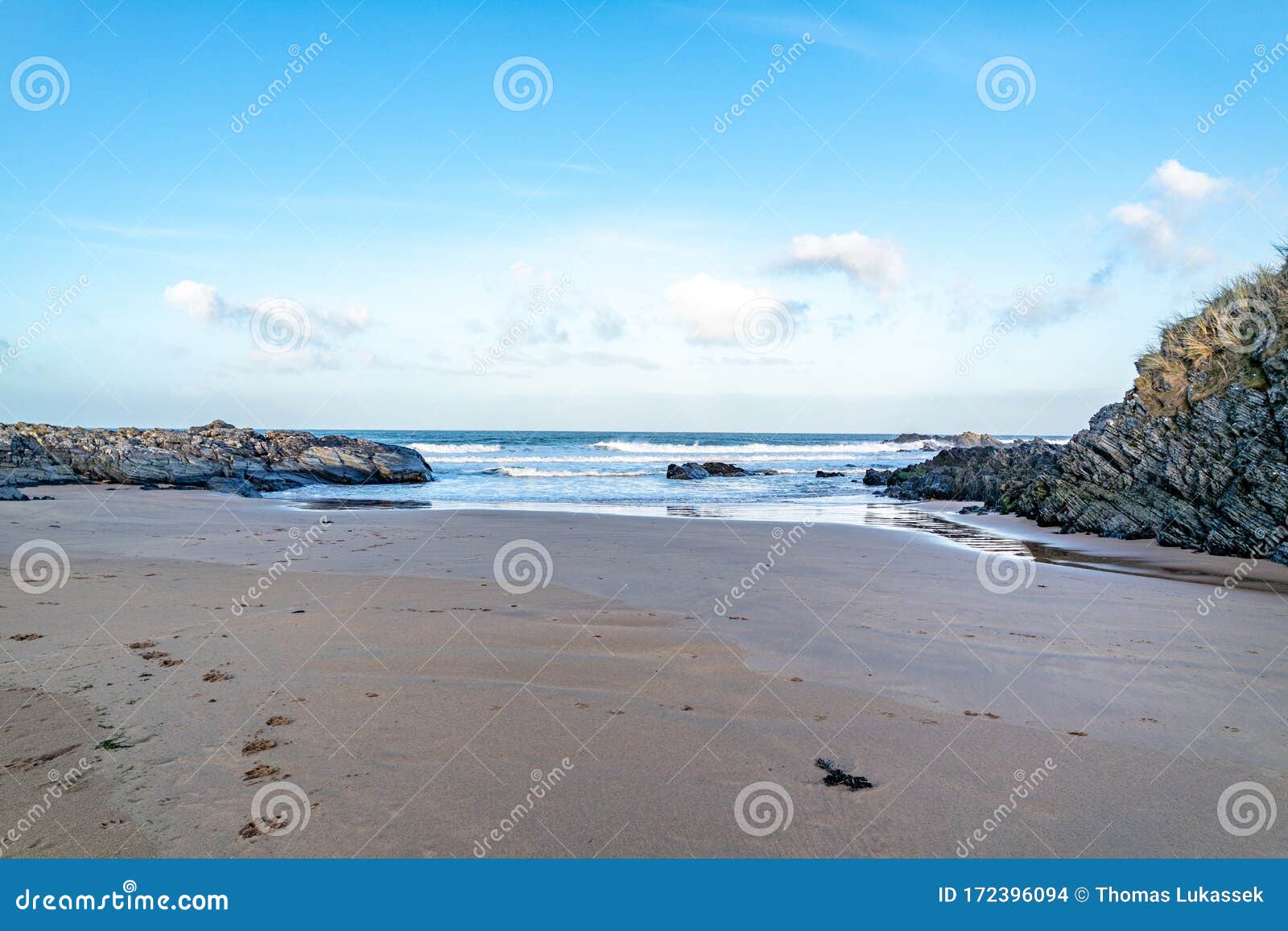 Culdaff Beach, Inishowen Peninsula. County Donegal - Ireland. Stock ...