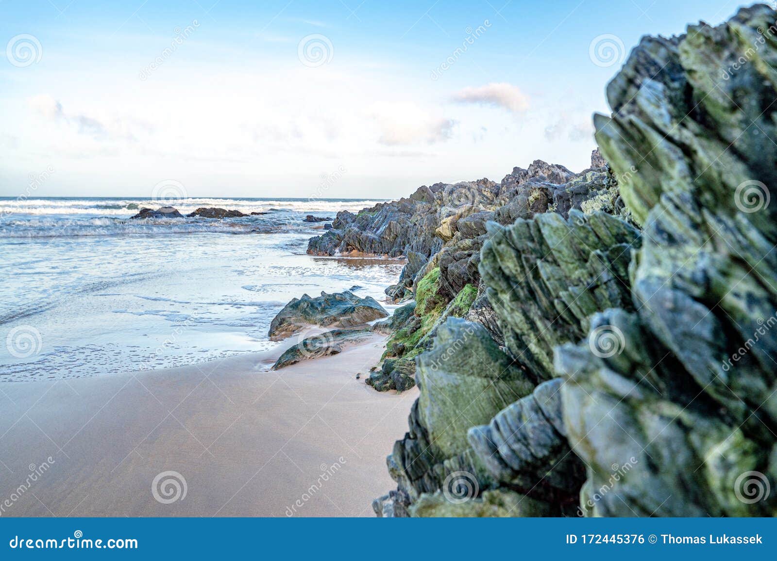 Culdaff Beach, Inishowen Peninsula. County Donegal - Ireland. Stock ...
