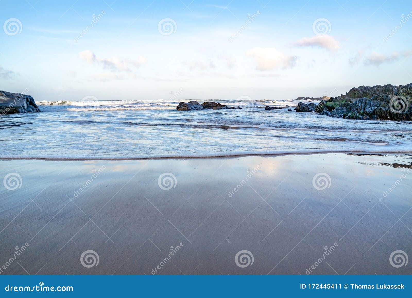 Culdaff Beach, Inishowen Peninsula. County Donegal - Ireland. Stock ...