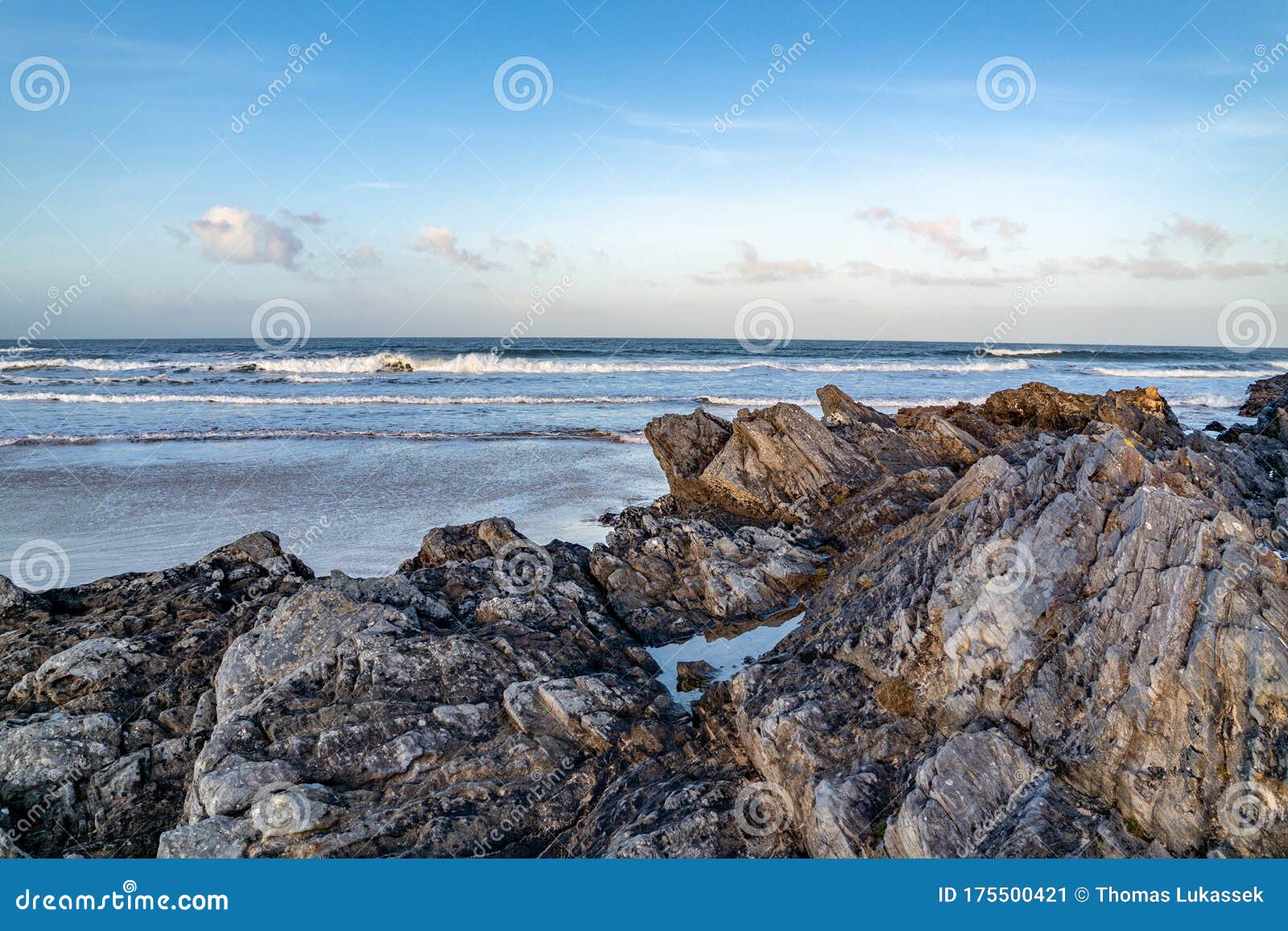 Culdaff Beach, Inishowen Peninsula. County Donegal - Ireland. Stock ...