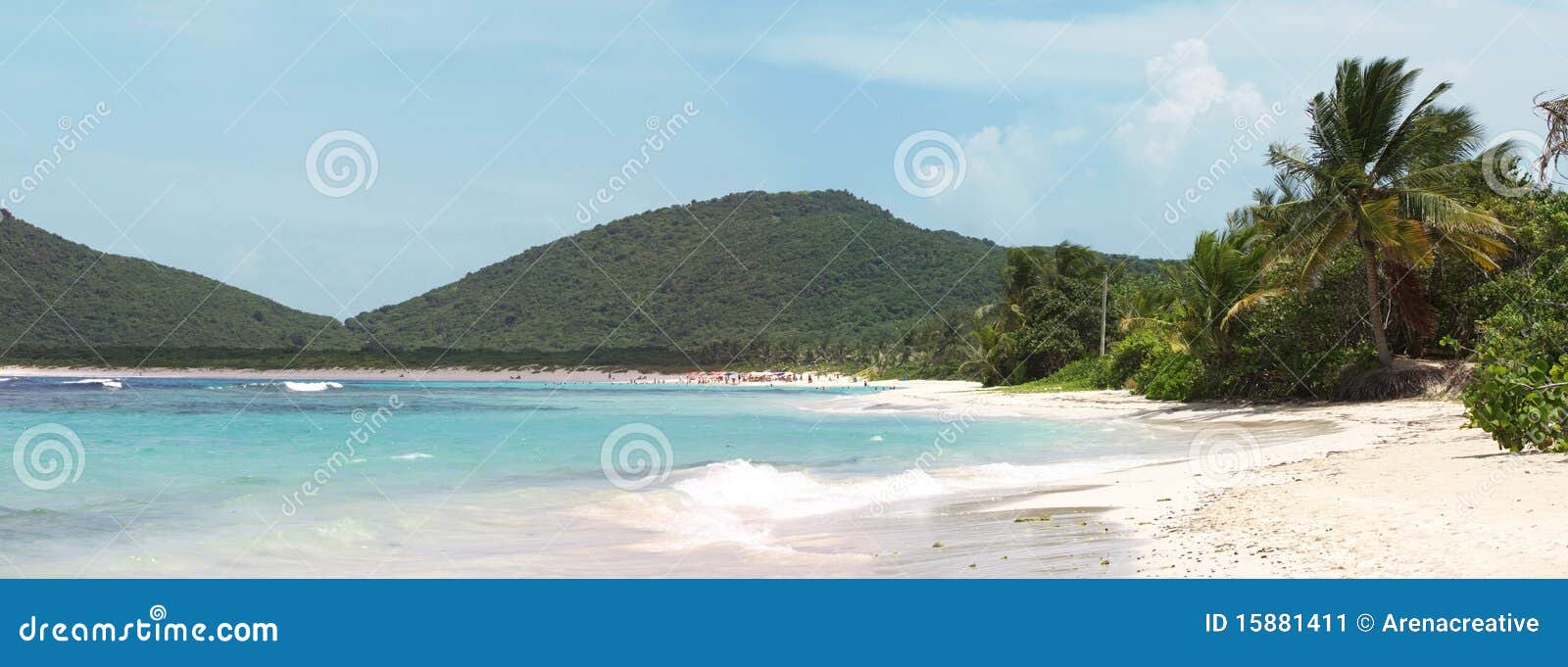 Culebra Island Flamenco Beach Stock Image - Image of culebra, romantic ...